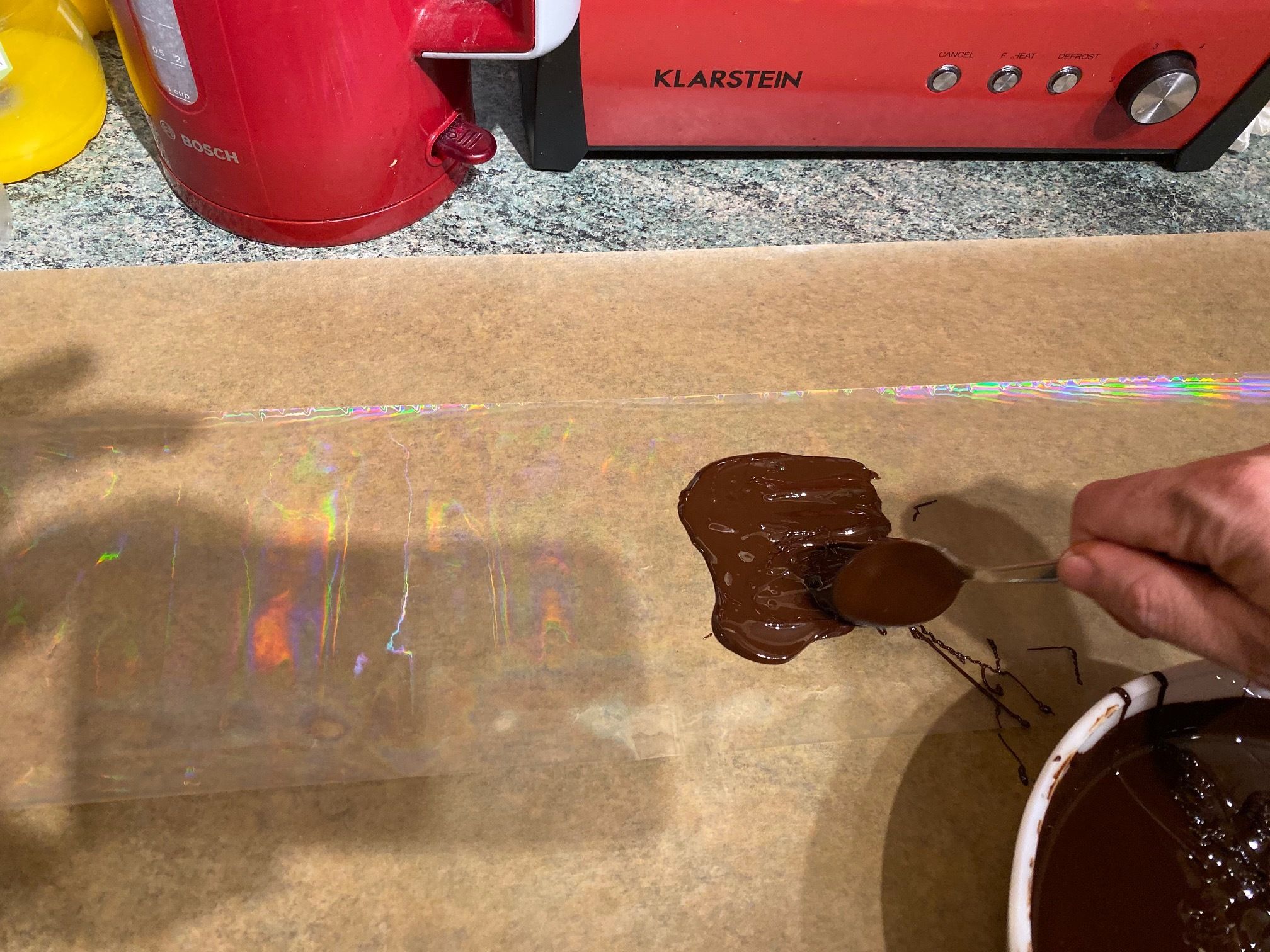 Holographic Rainbow Chocolate : 6 Steps (with Pictures) - Instructables