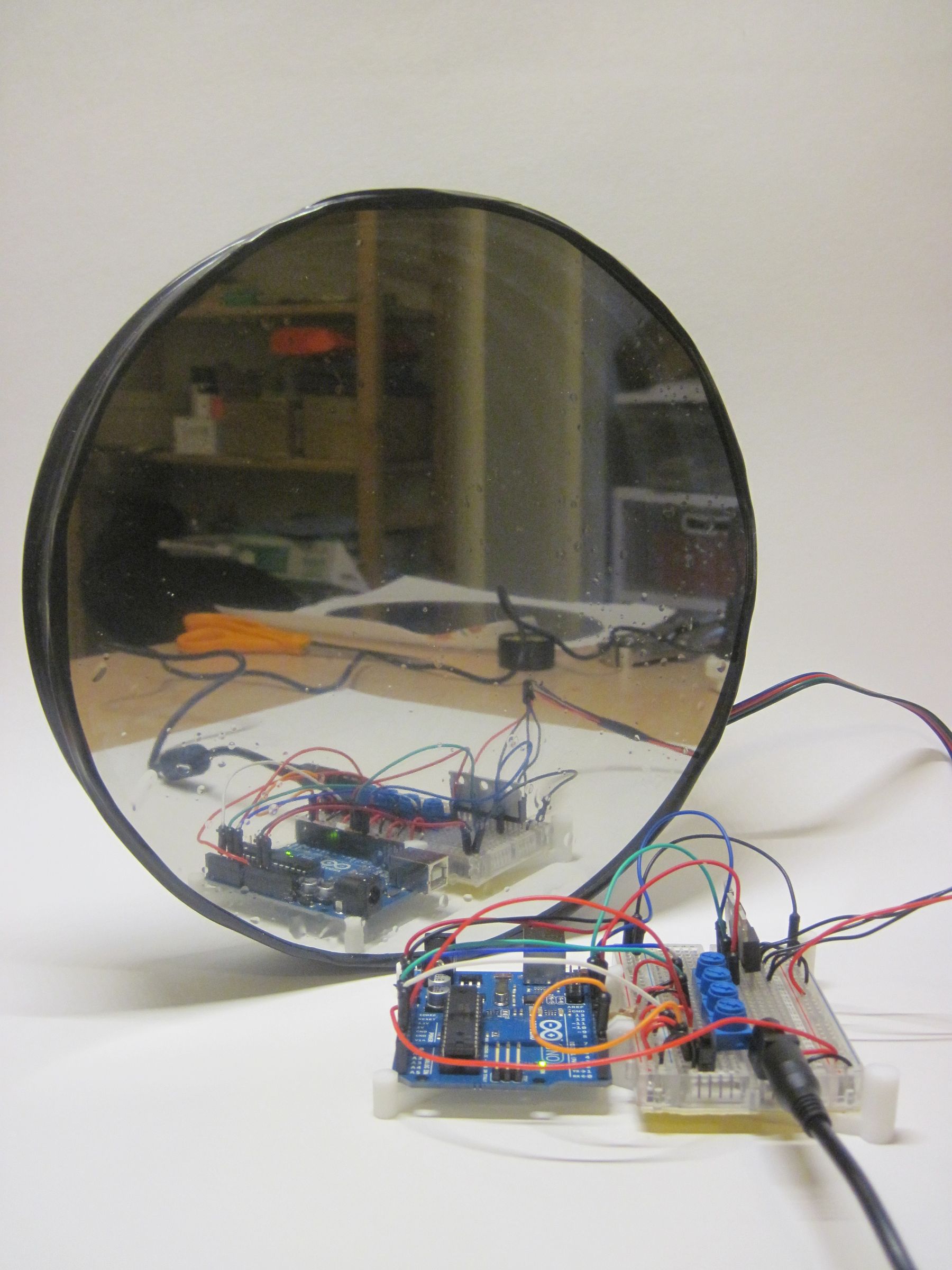 Arduino-controlled RGB LED Infinity Mirror : 13 Steps (with Pictures ...