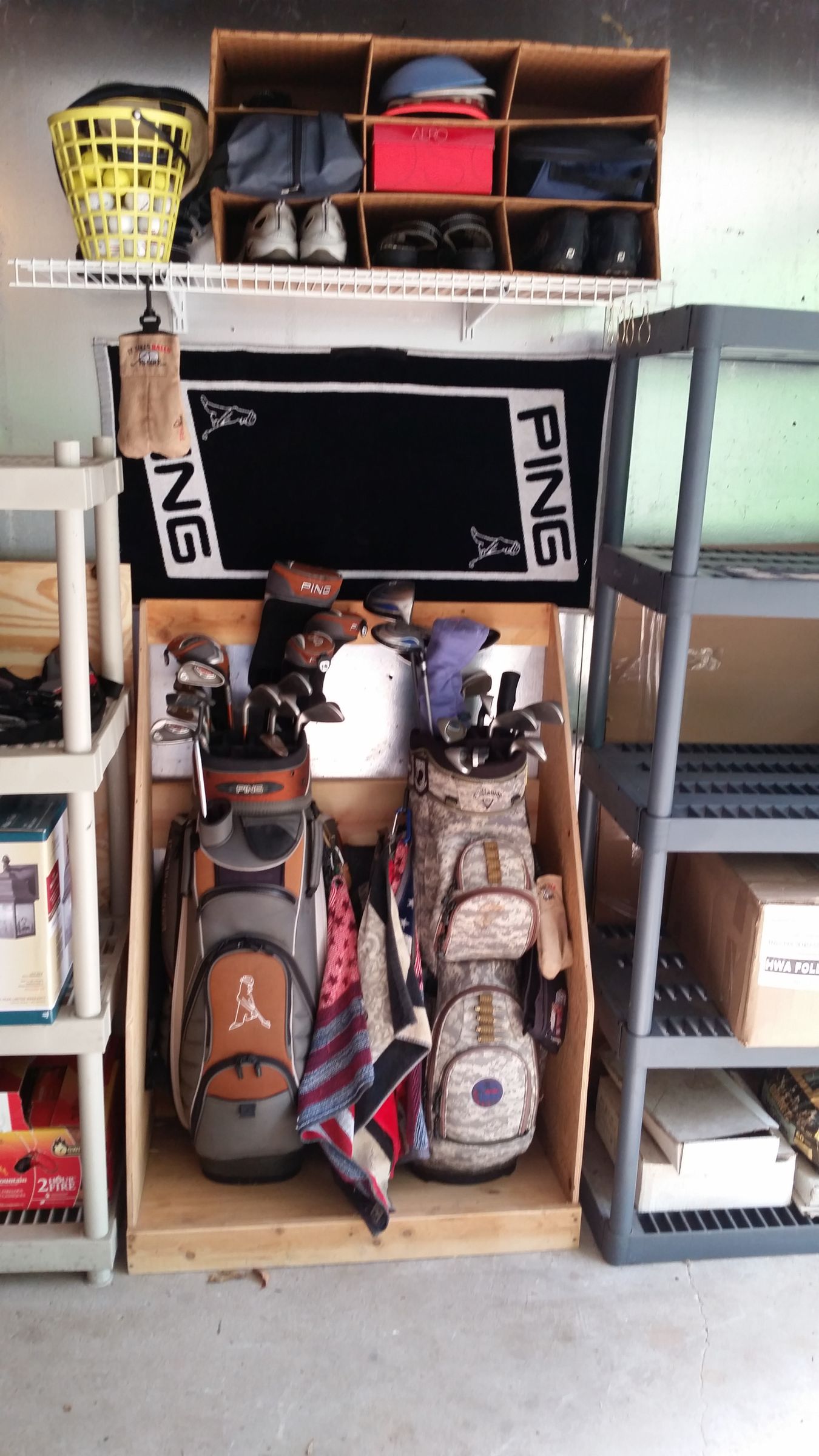 Garage Golf Caddy : 3 Steps - Instructables