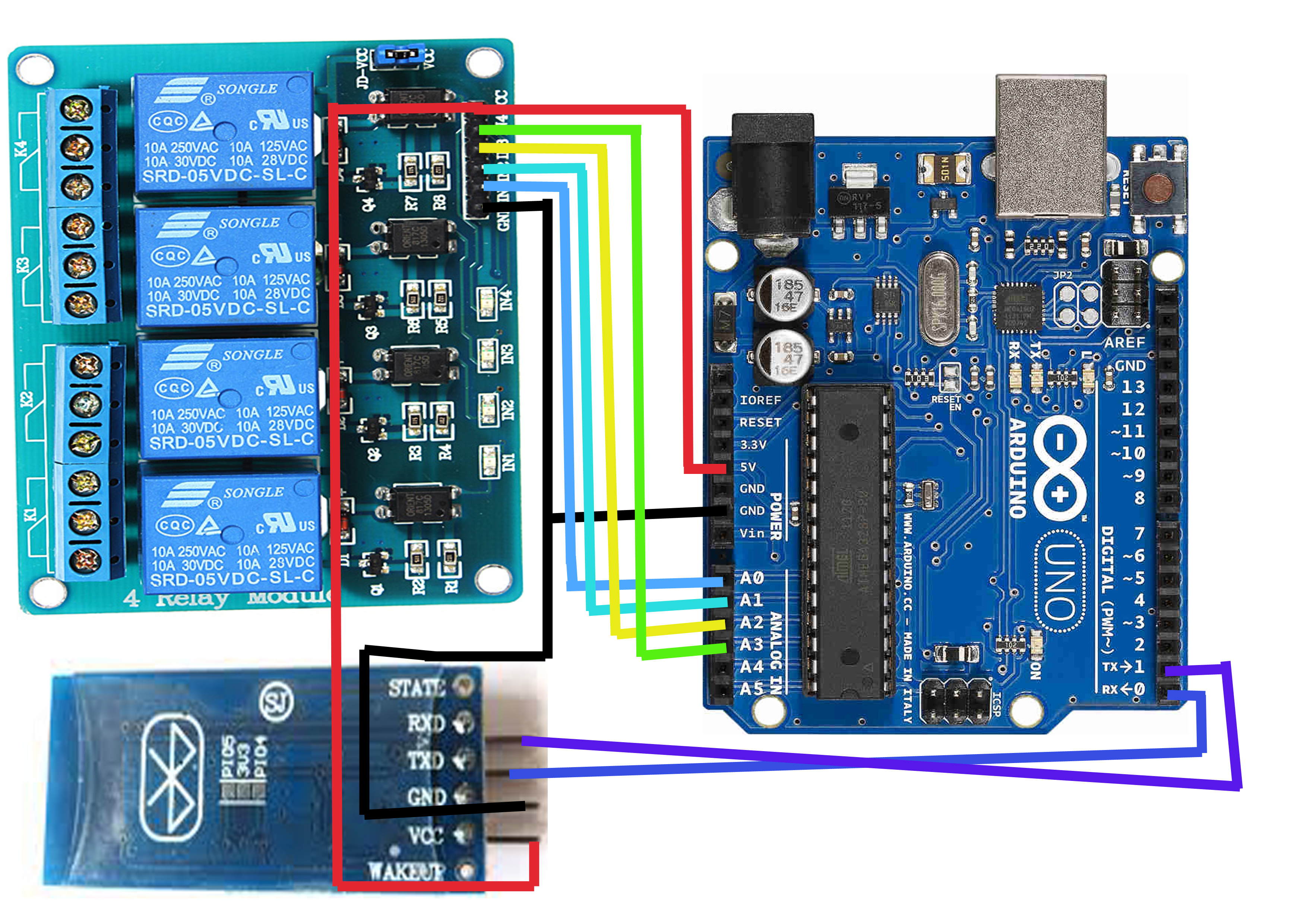 Home Automation With Arduino, Buttons ,LCD ,EEPROM AND Smart Phone : 7 ...