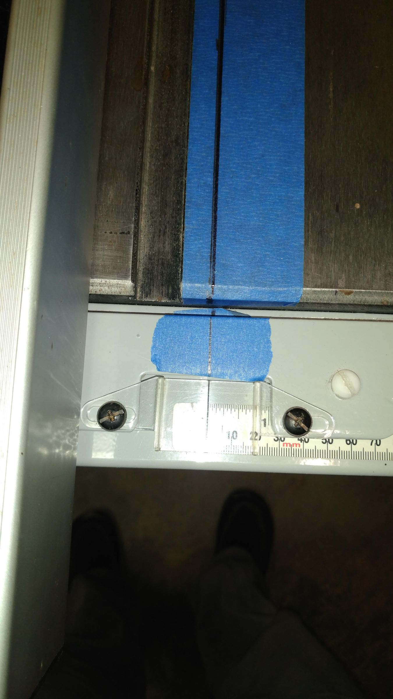 Retrofitting a Delta T2 Fence to a Craftsman Table Saw : 7 Steps ...