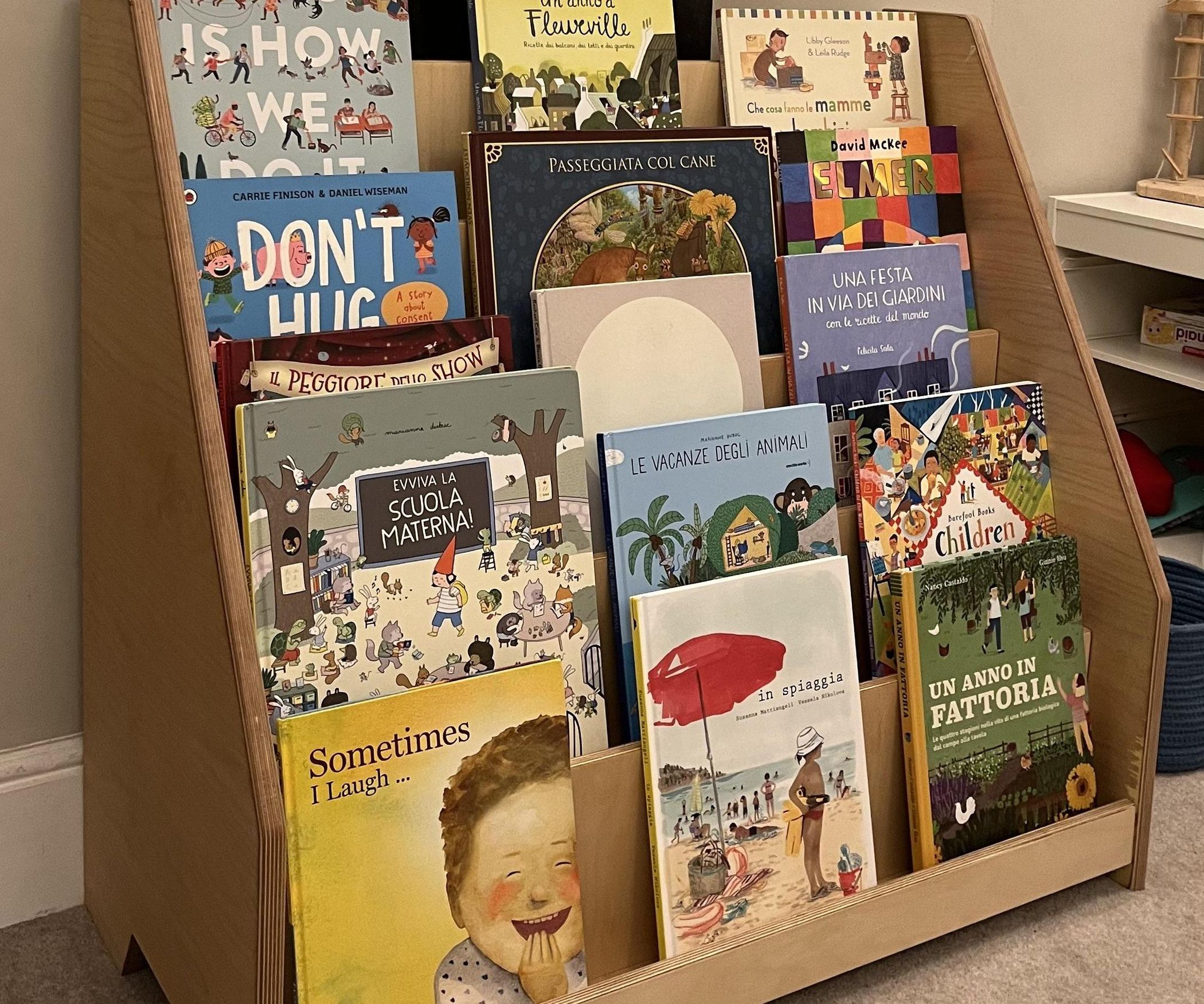 How to Build a Montessori Bookshelf With Just 2 Plywood Sheets : 8 ...