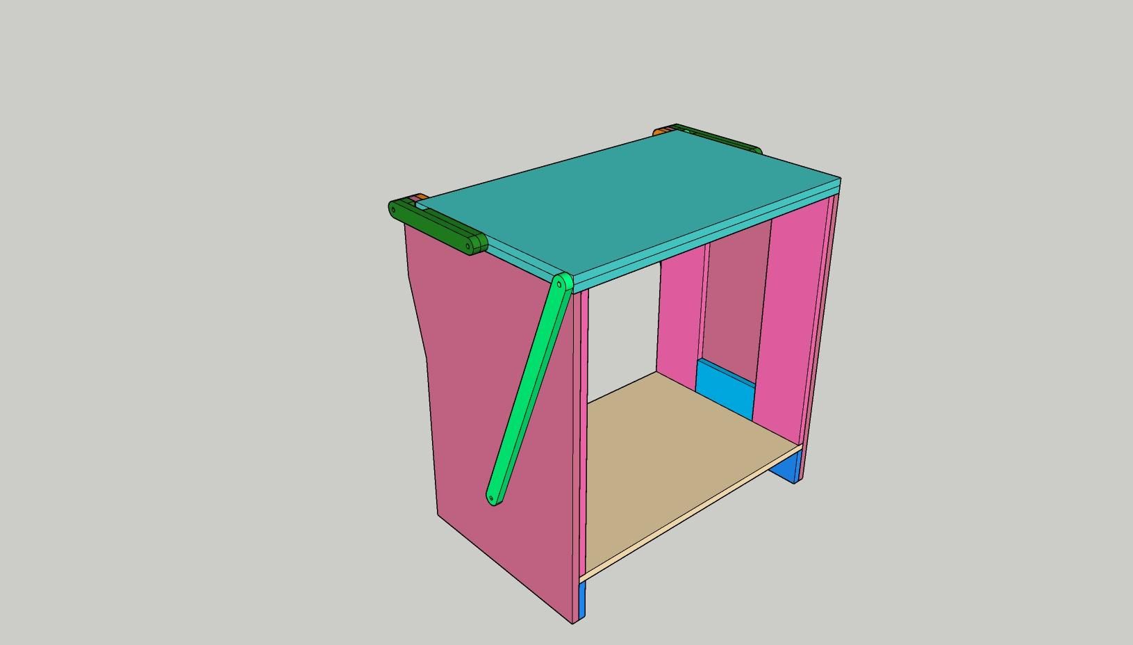 Flip-Top Table : 4 Steps - Instructables