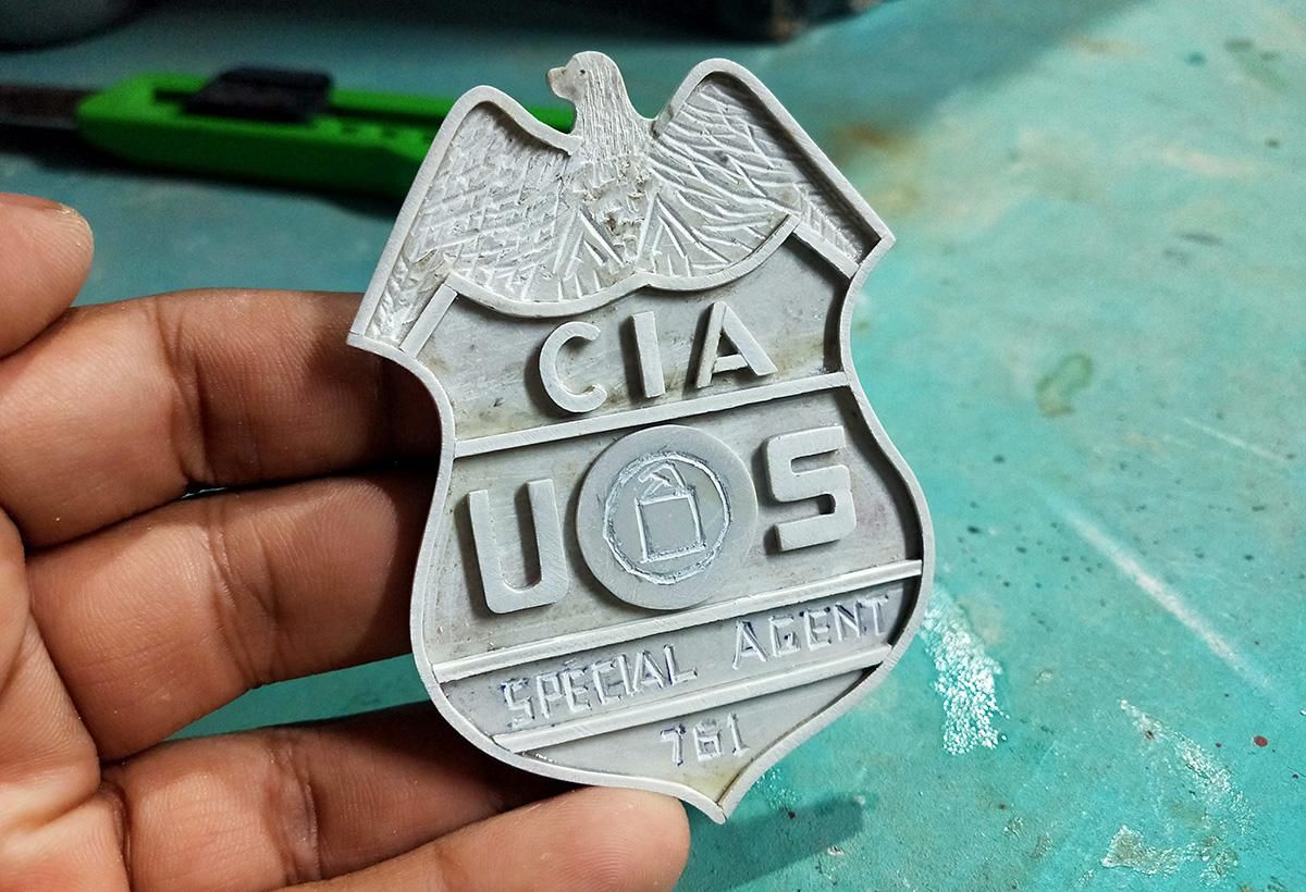 FBI - CIA Badges : 15 Steps (with Pictures) - Instructables