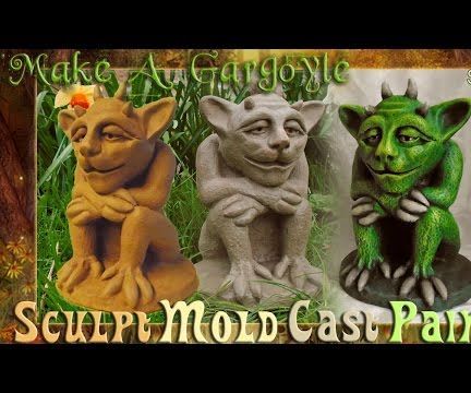 Make a Gargoyle | Full Series | Sculpting, Molding, Casting & Painting ...