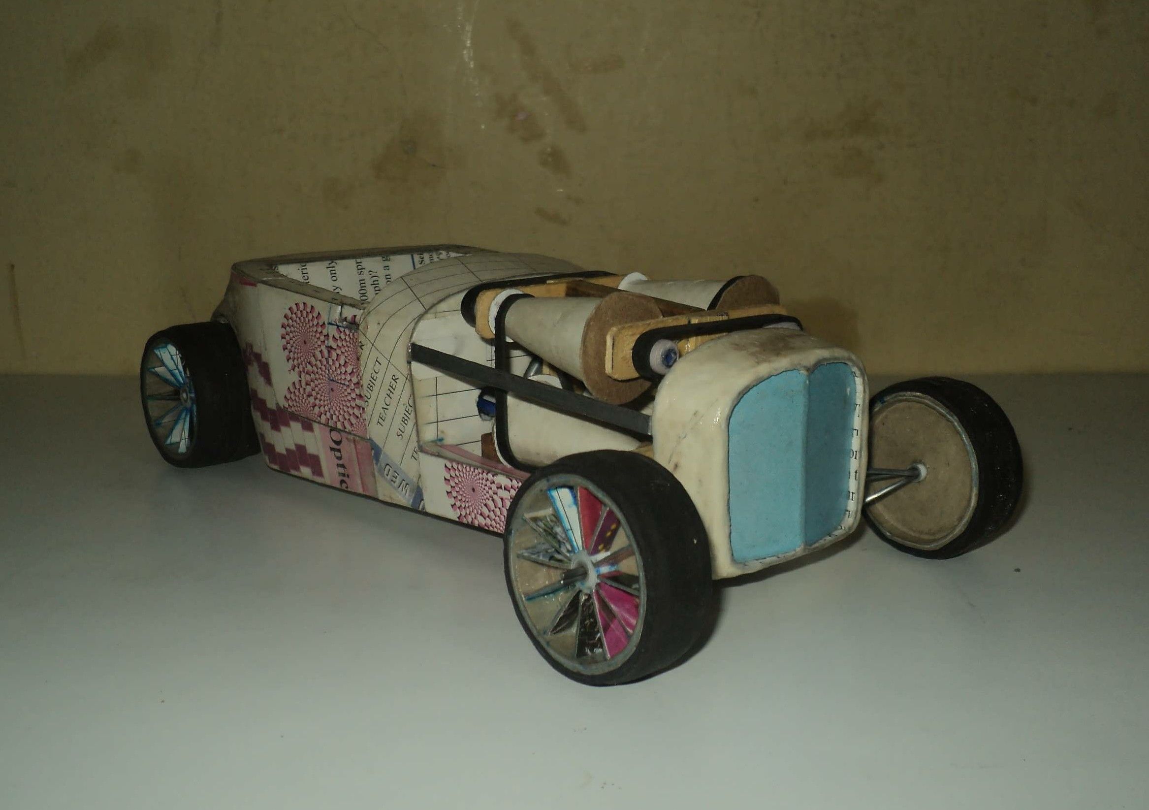 Homemade Hot Rod Vintage Car Model : 12 Steps (with Pictures ...