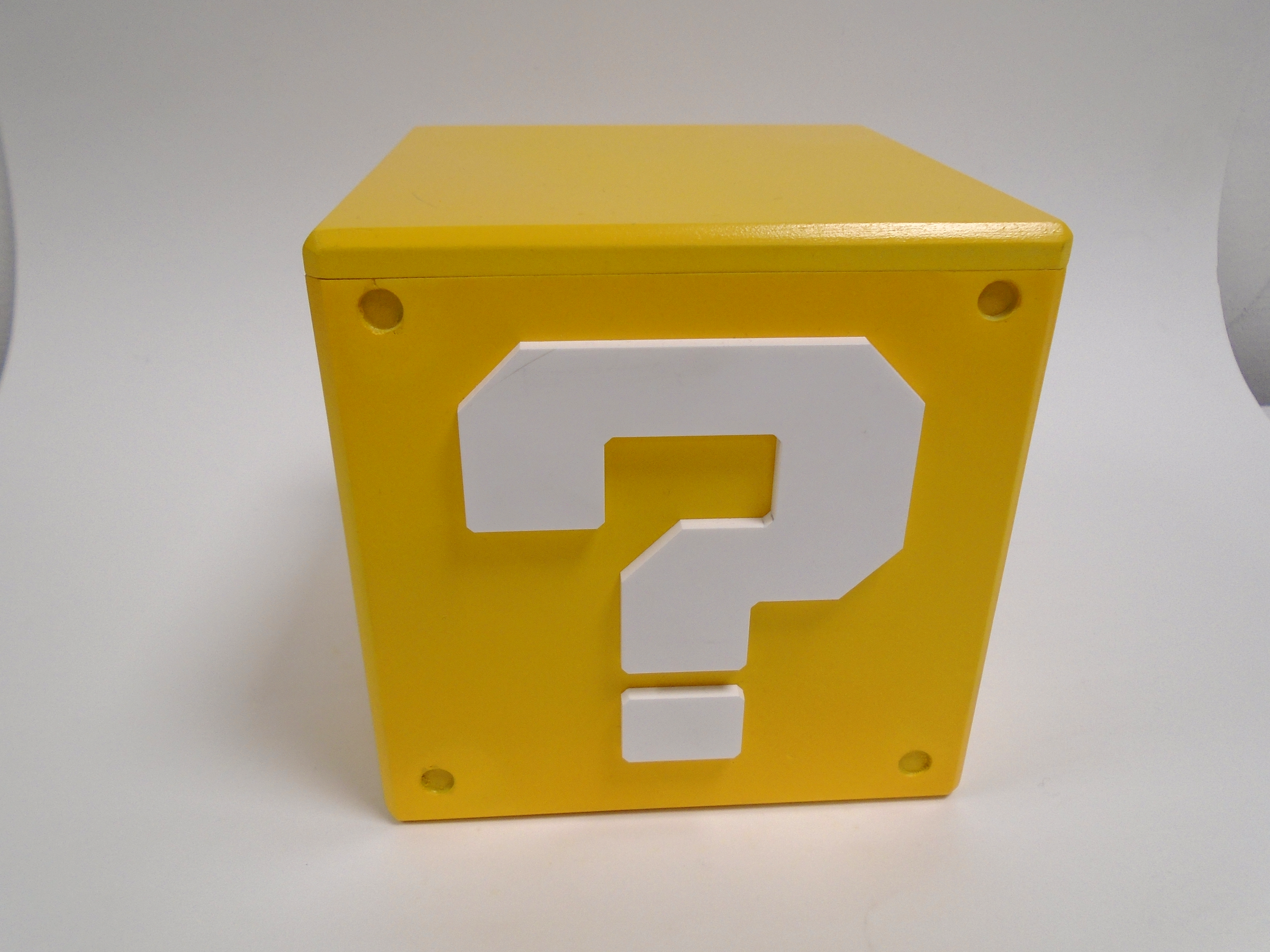Super Mario: Question Block Box : 11 Steps (with Pictures) - Instructables