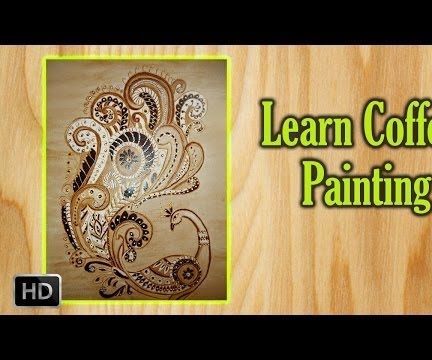 Learn How to Paint With Coffee Powder - Beginners Painting Lessons ...