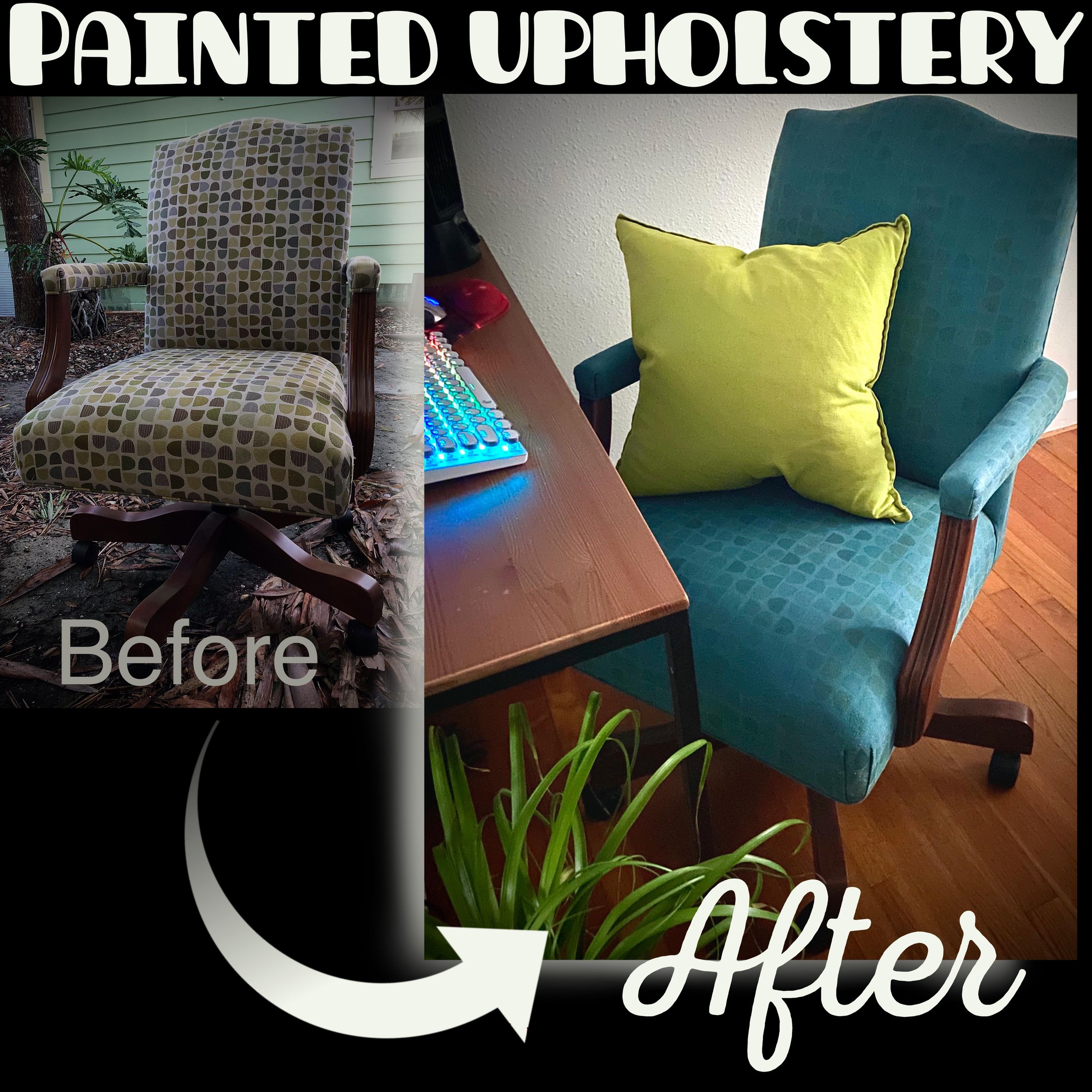 Painted Upholstered Desk Chair : 11 Steps (with Pictures) - Instructables