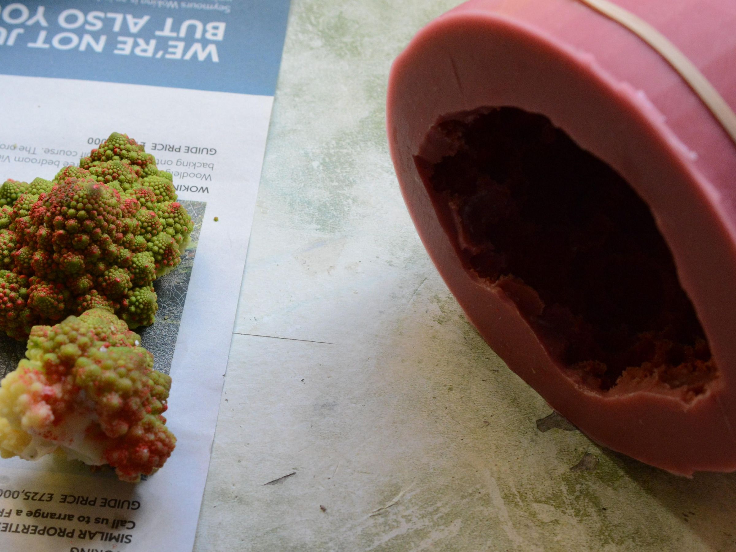 Turn Romanesco Broccoli Into a Candle : 17 Steps (with Pictures ...