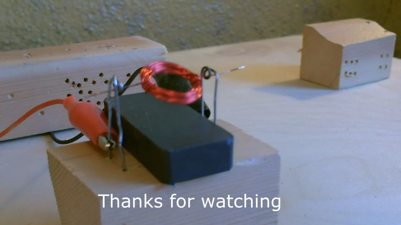 Homemade DC Motor! - How to Make a Simple DC Motor! - Simple DIY ...
