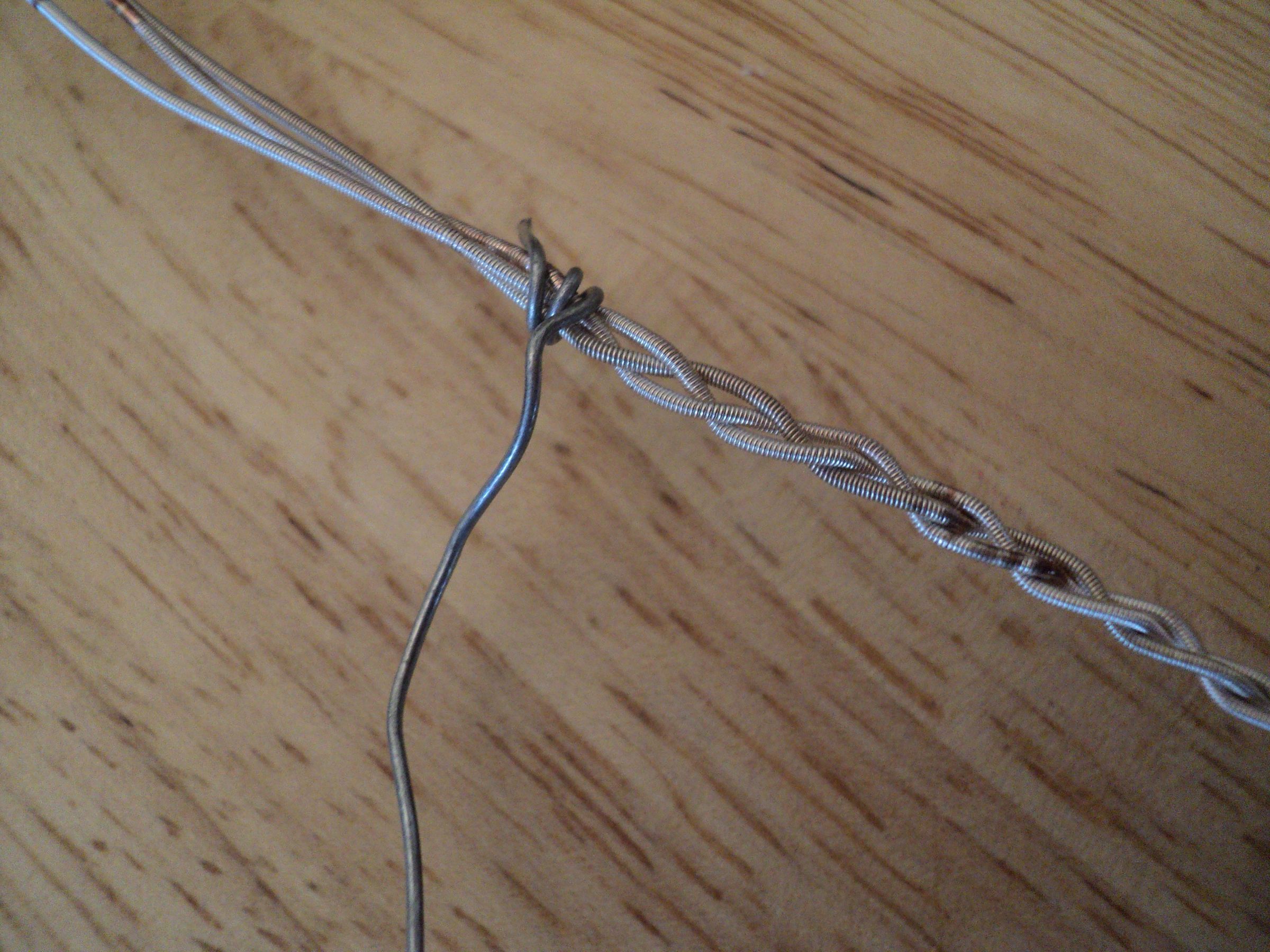 Make a Bracelet Out of Used Guitar Strings. : 8 Steps - Instructables