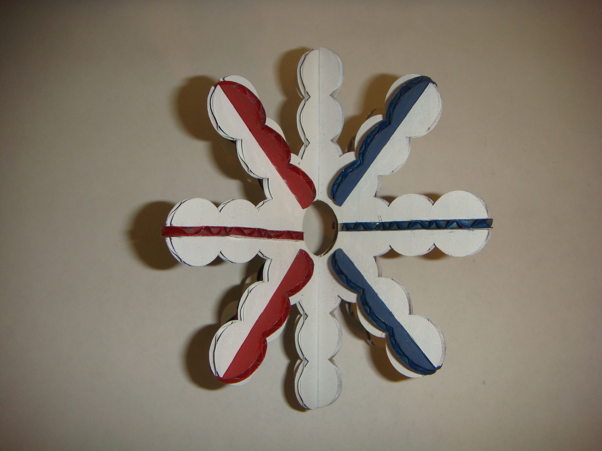 Cardboard Snowflake : 4 Steps - Instructables