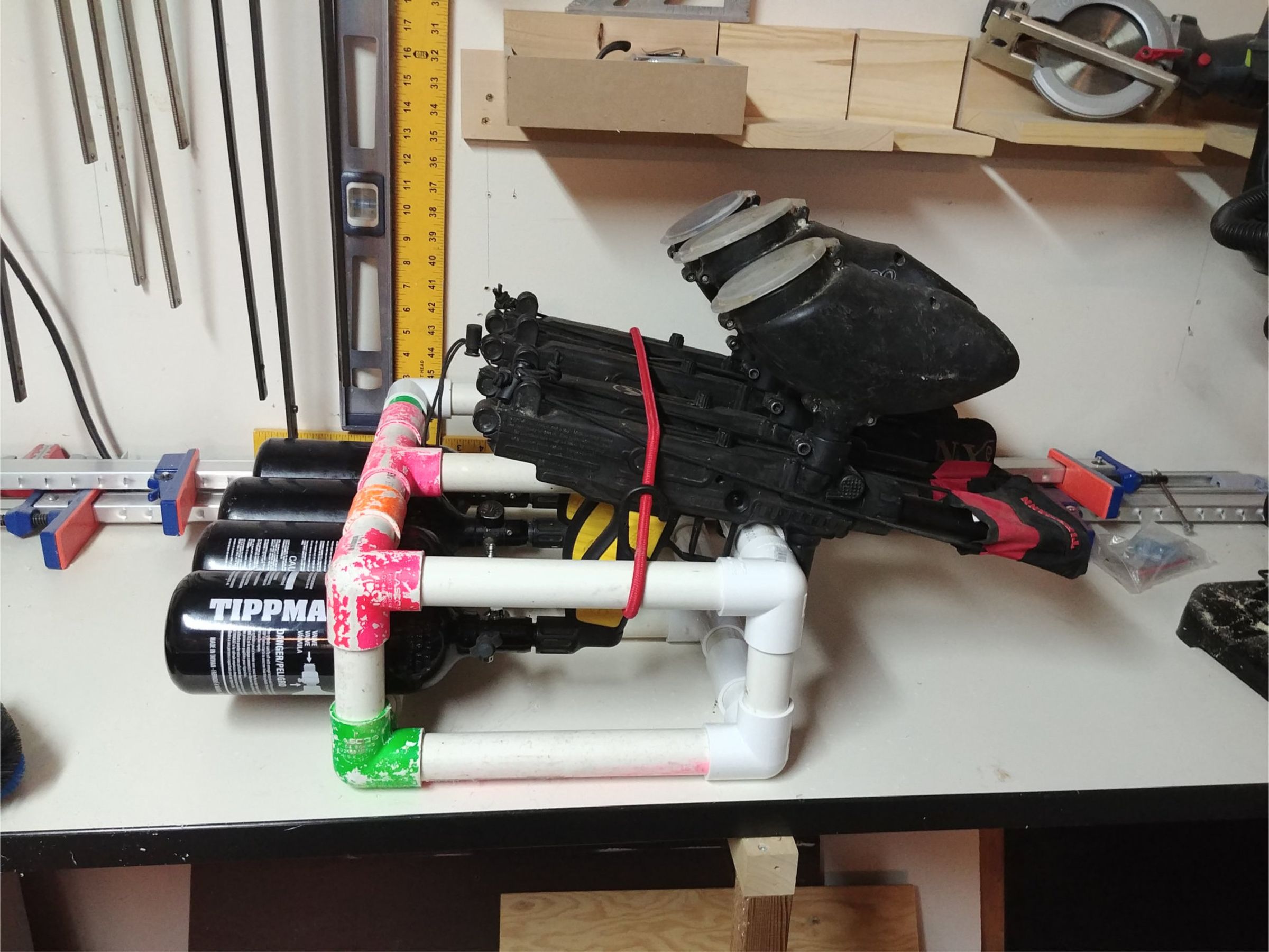 PVC Paintball Stand : 7 Steps (with Pictures) - Instructables