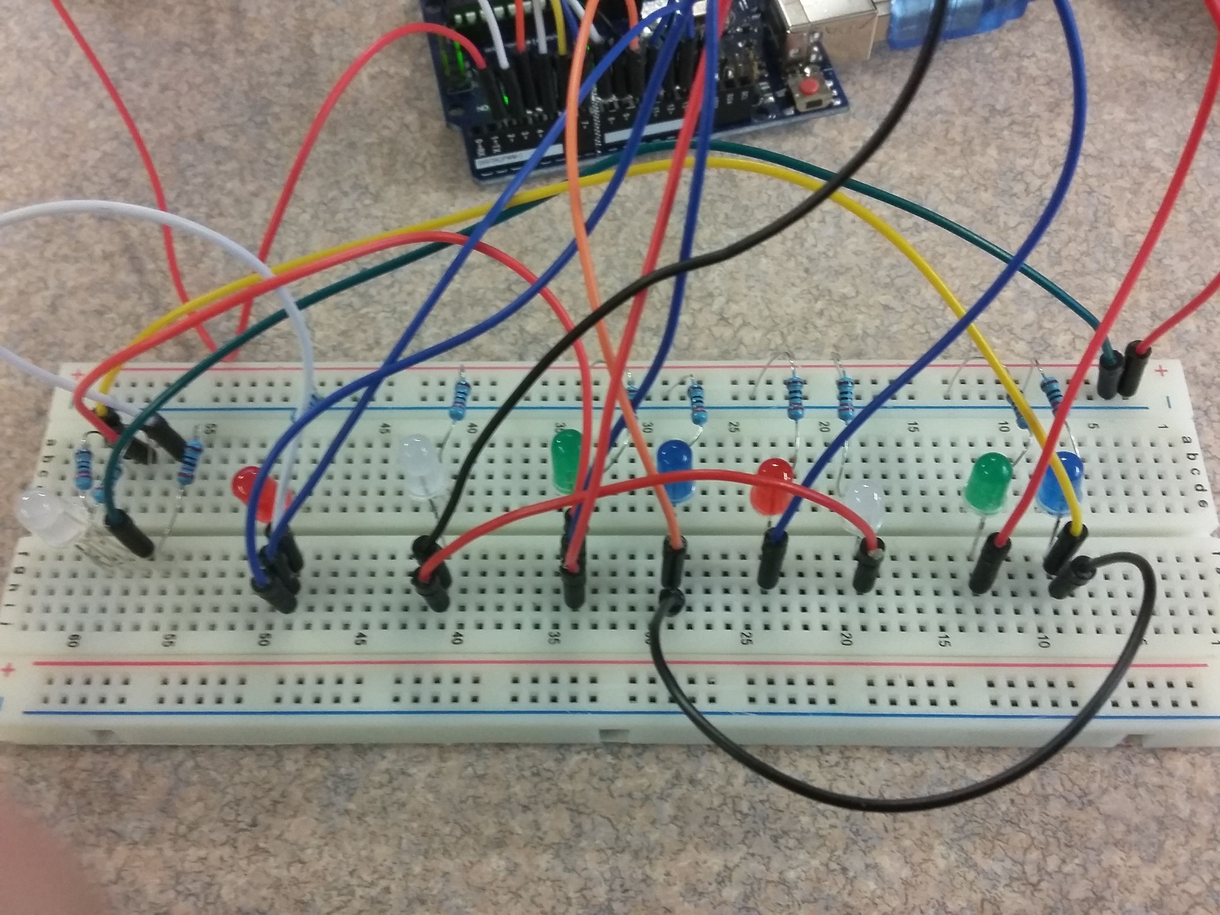 Arduino- Controlling LED's With a 4x4 Keypad : 7 Steps (with Pictures ...