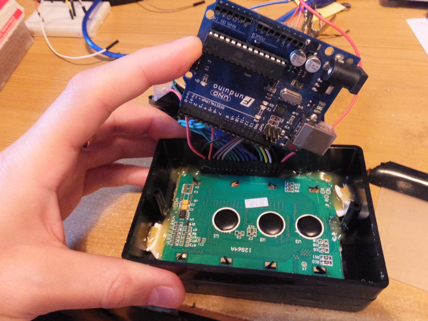 Arduino GPS Speedometer With a Ks0108 - 128x64 GLCD (display) : 10 ...