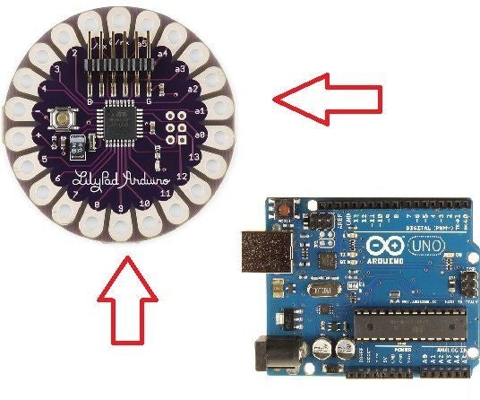 How to Upload Codes to Lilypad Arduino Without FTDI With Using Arduino ... How to Upload Codes to Lilypad Arduino Without FTDI With Using Arduino ...