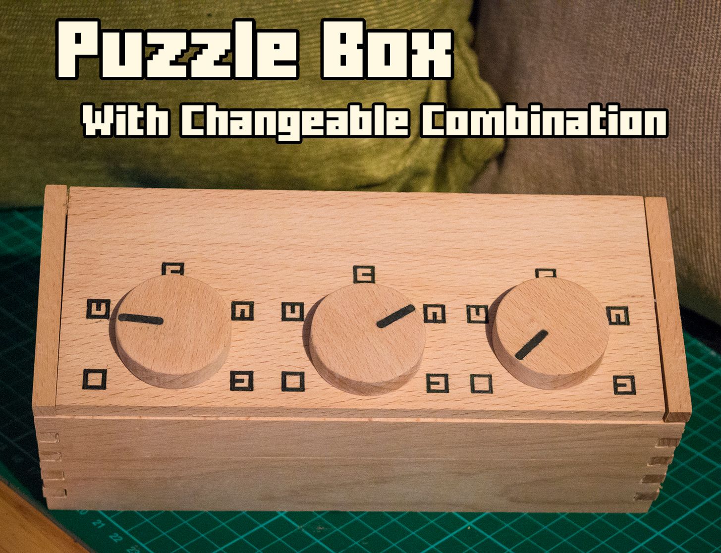 Puzzle Box - With Changeable Combination : 5 Steps (with Pictures ...