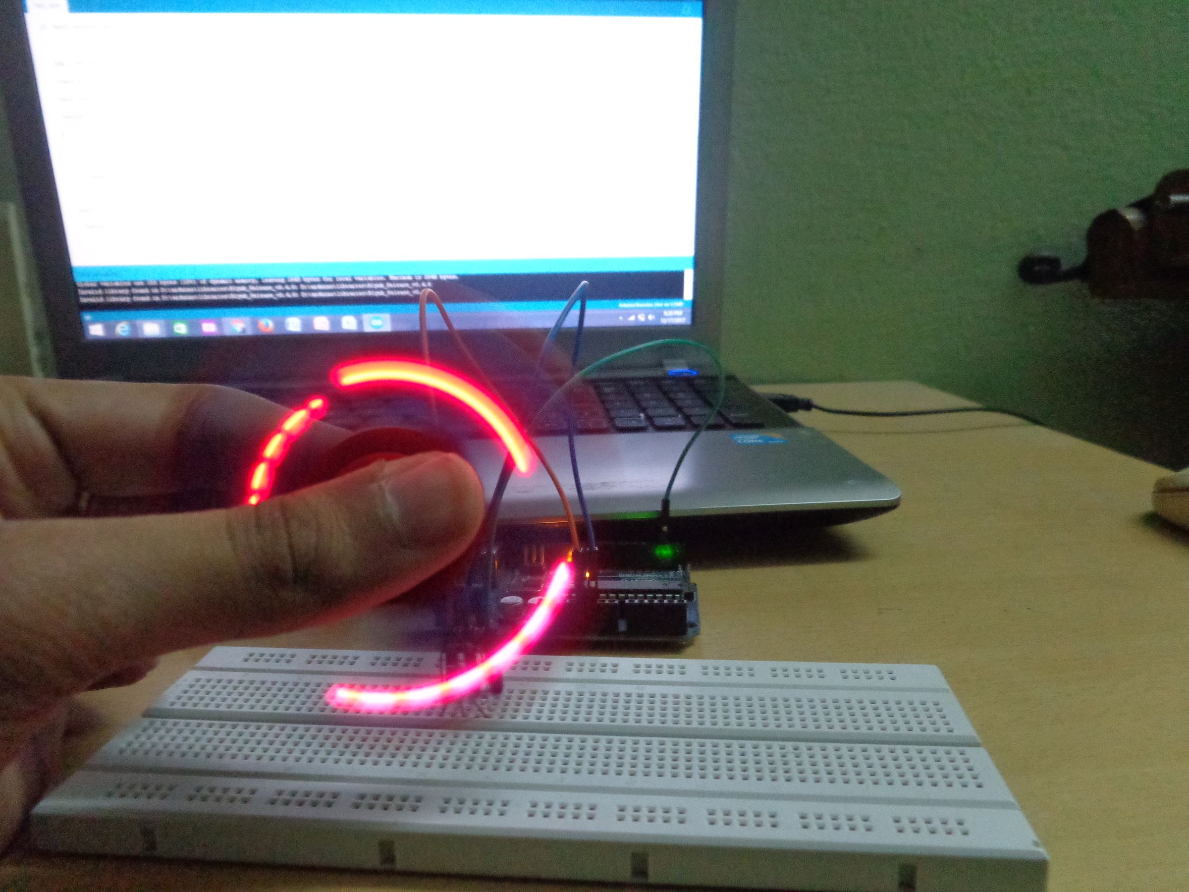Hall Effect Sensor on Arduino Using Fidget Spinner : 3 Steps (with ...