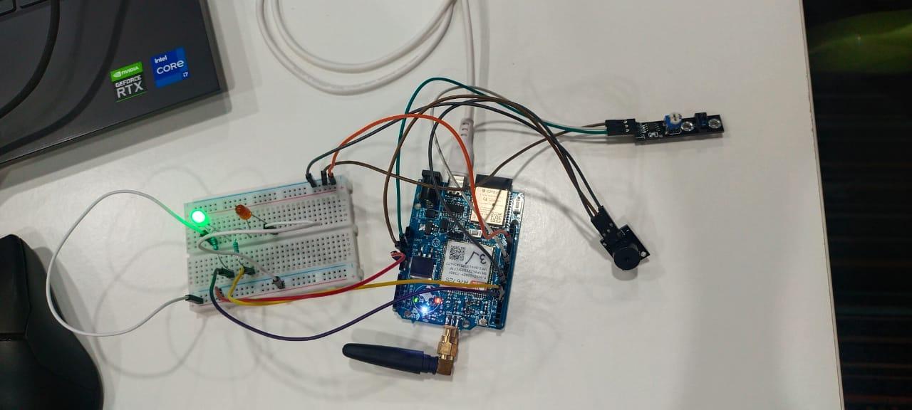 INTERFACING TRACKING SENSOR KY-033 AND BUZZER WITH BHARAT -PI : 7 Steps - Instructables