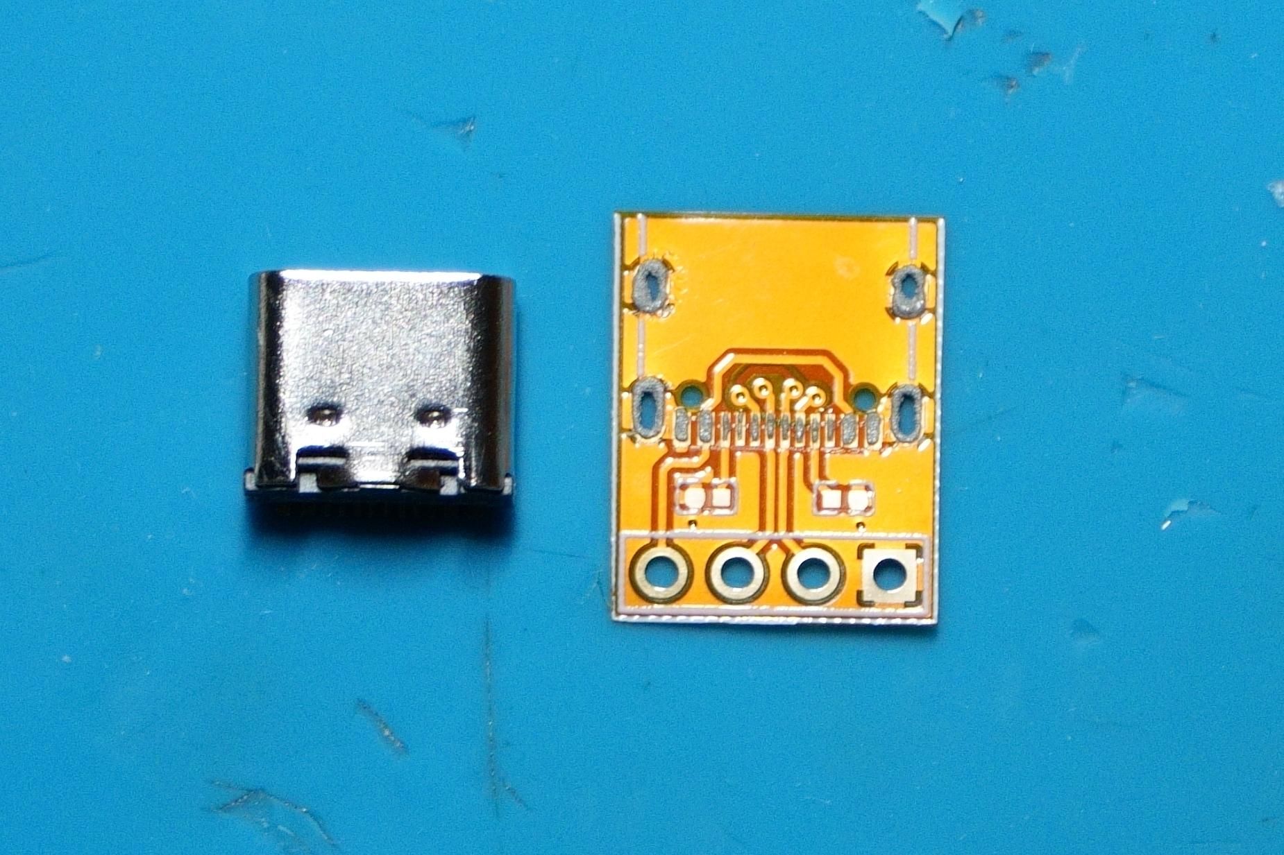 FPC-Based TYPE-C Power Extraction & Adapter | Hackaday.io
