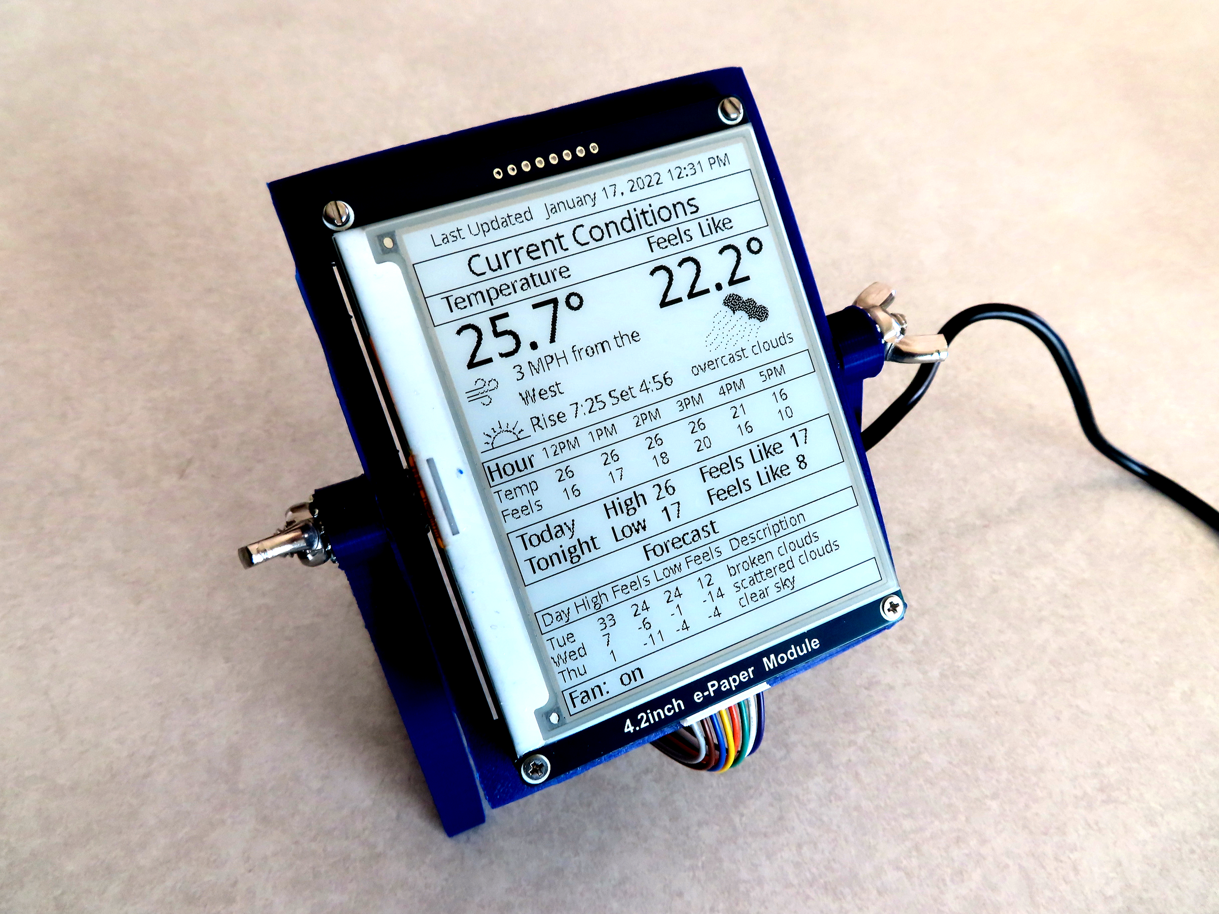 Smart Device Controller Weather Station Using IFTTT : 10 Steps (with ...