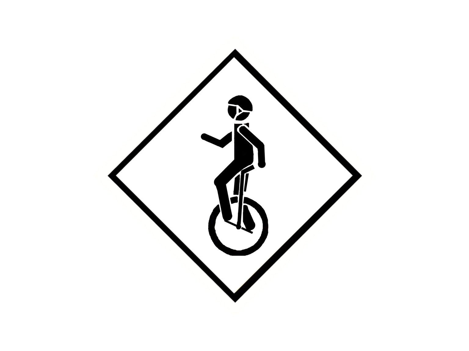 Unicycle Crossing Sign : 9 Steps (with Pictures) - Instructables
