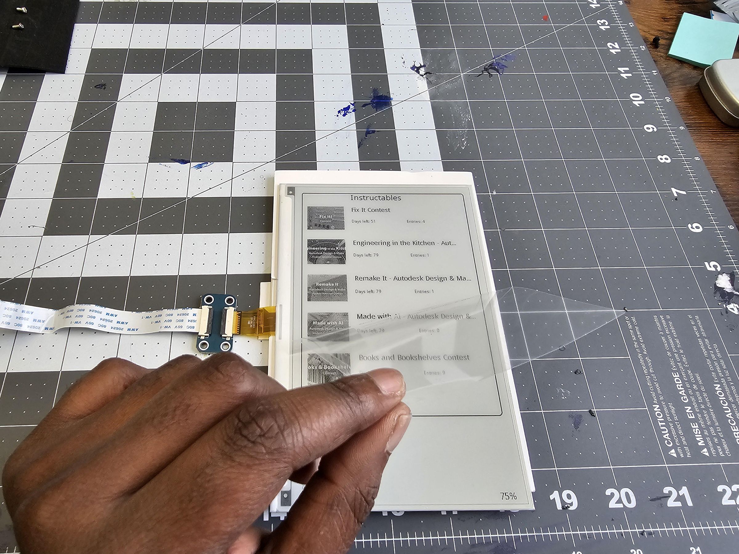 Building Glance: an E-ink Dashboard/ Photo Album Display : 9 Steps ...