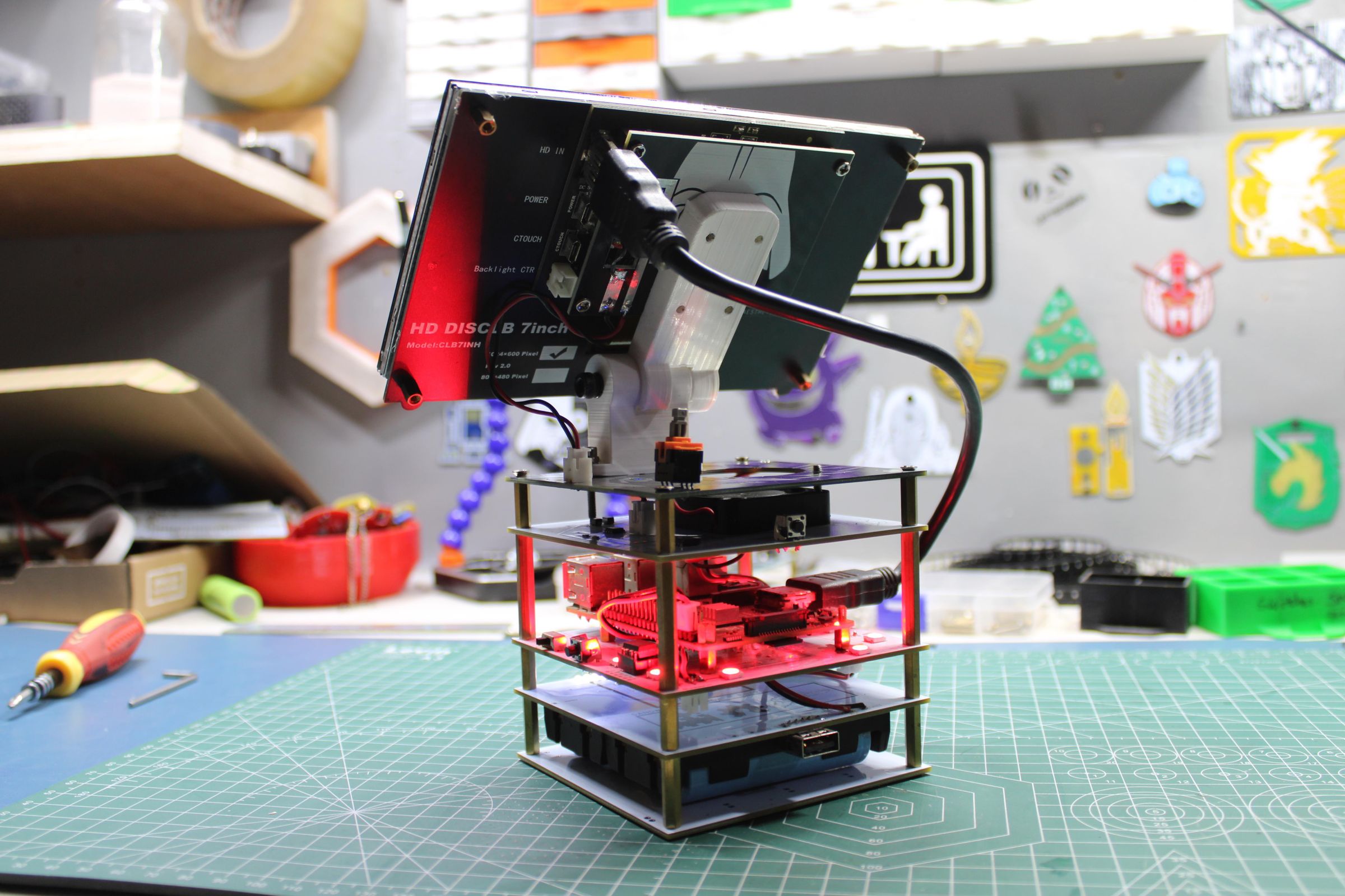 Sandwitch Dot IO Display Board : 10 Steps (with Pictures) - Instructables