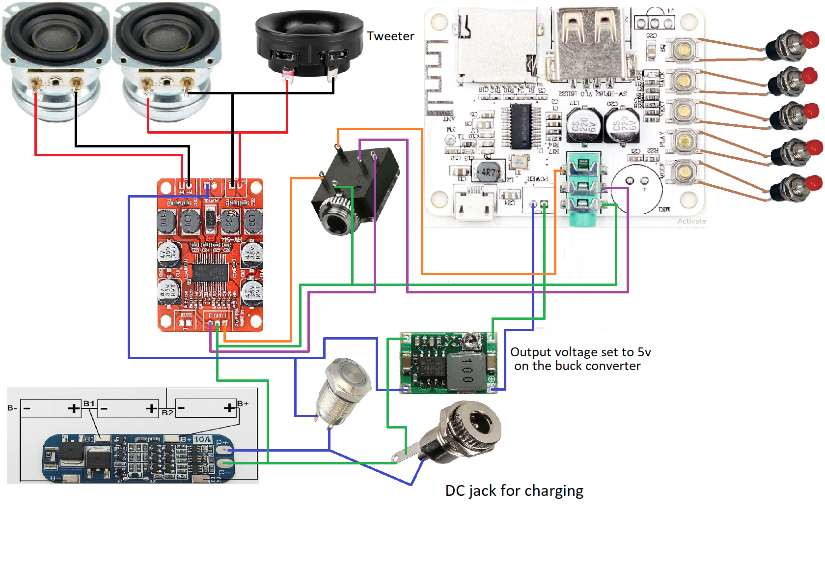 20 WATTS 3D PRINTED BLUETOOTH SPEAKER : 9 Steps (with Pictures ...