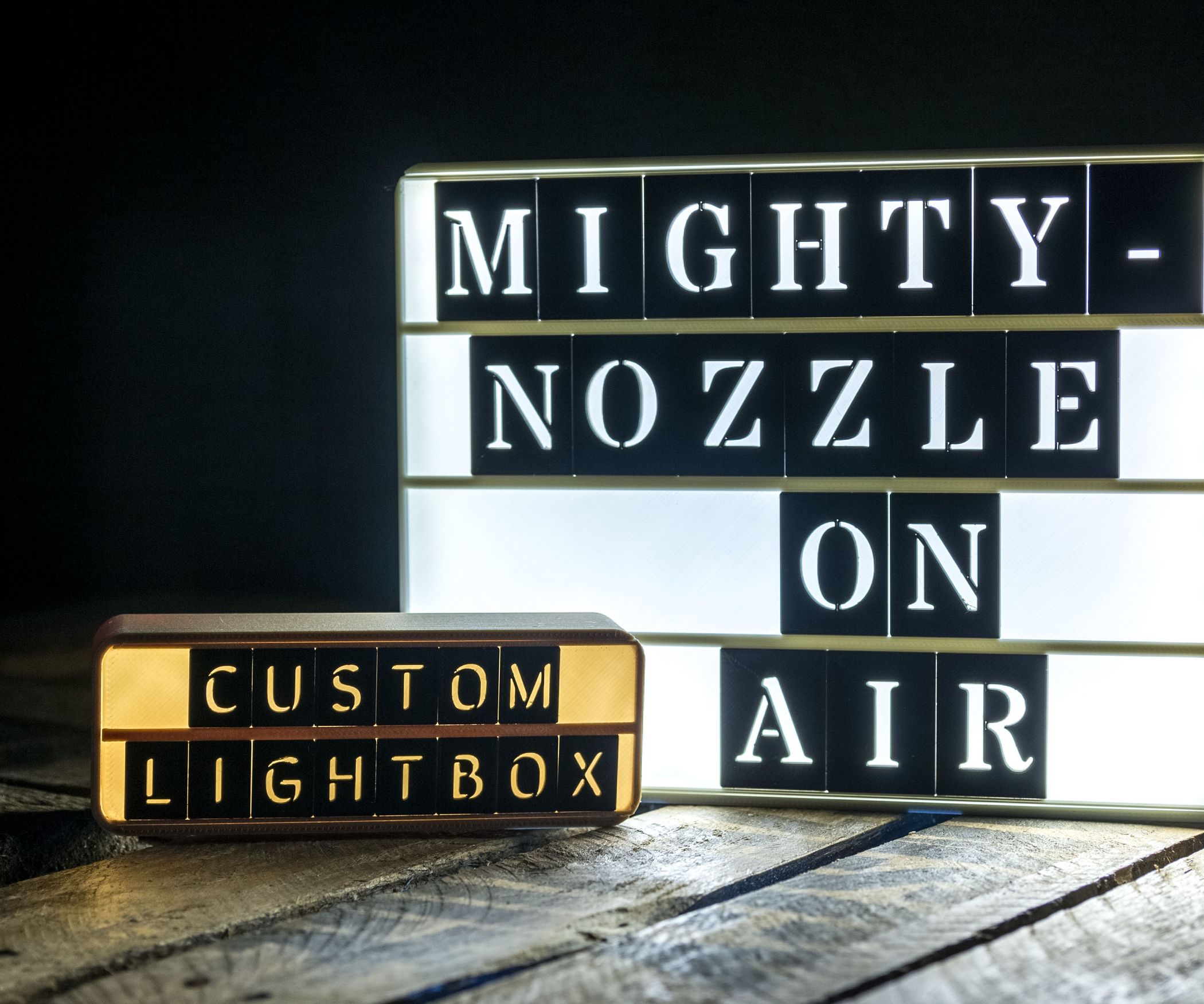 Retro Lightbox (Customizable) : 6 Steps (with Pictures) - Instructables
