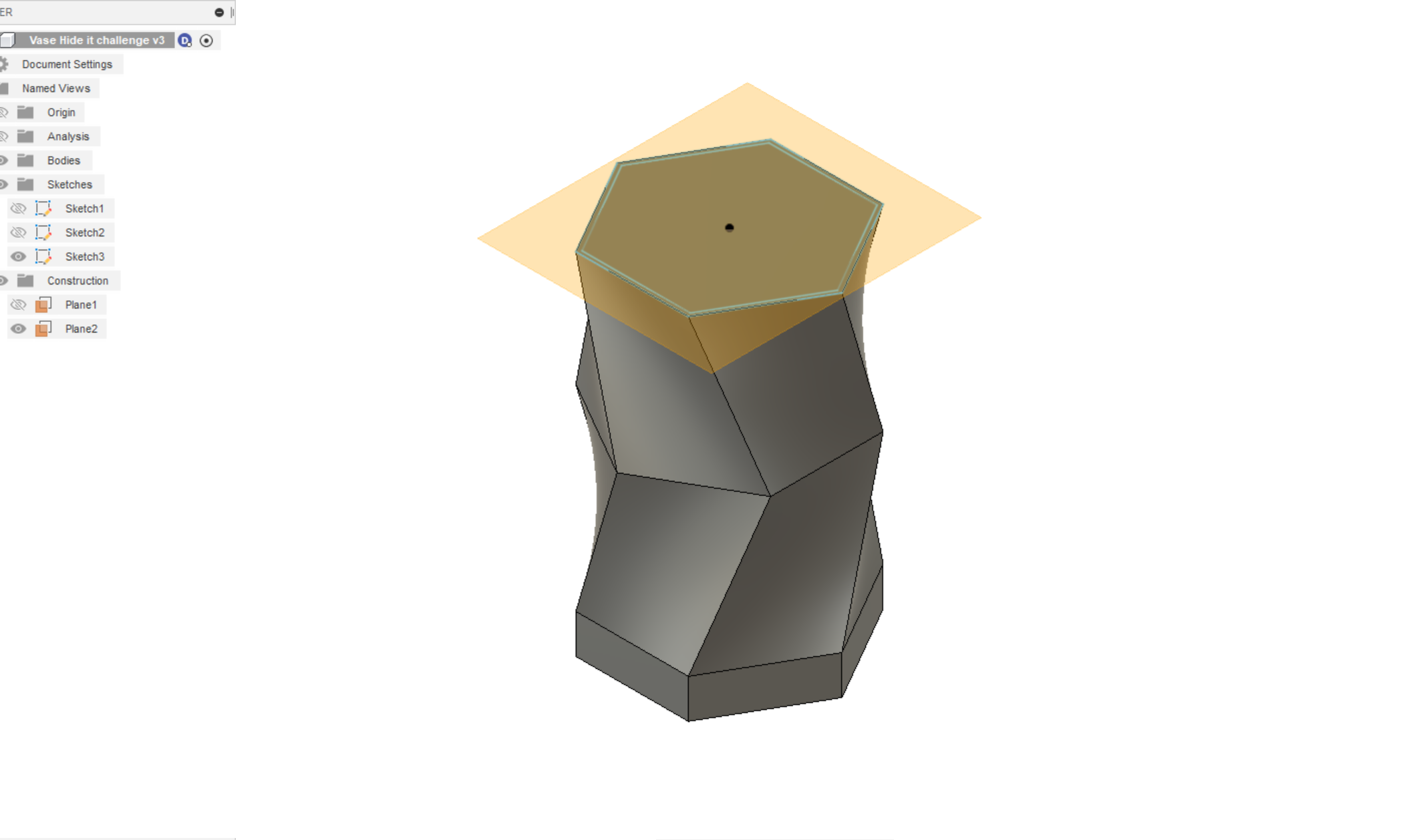 3D Printed Vase With Hidden Compartment : 4 Steps (with Pictures ...