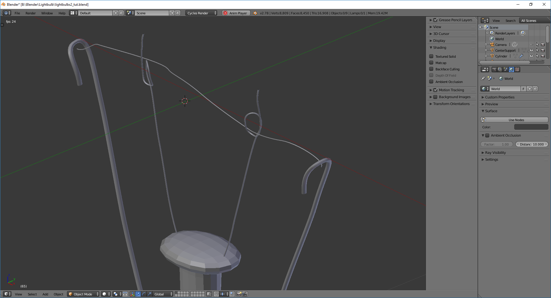 Modeling and Rendering a Light Bulb in Blender : 7 Steps (with Pictures) - Instructables