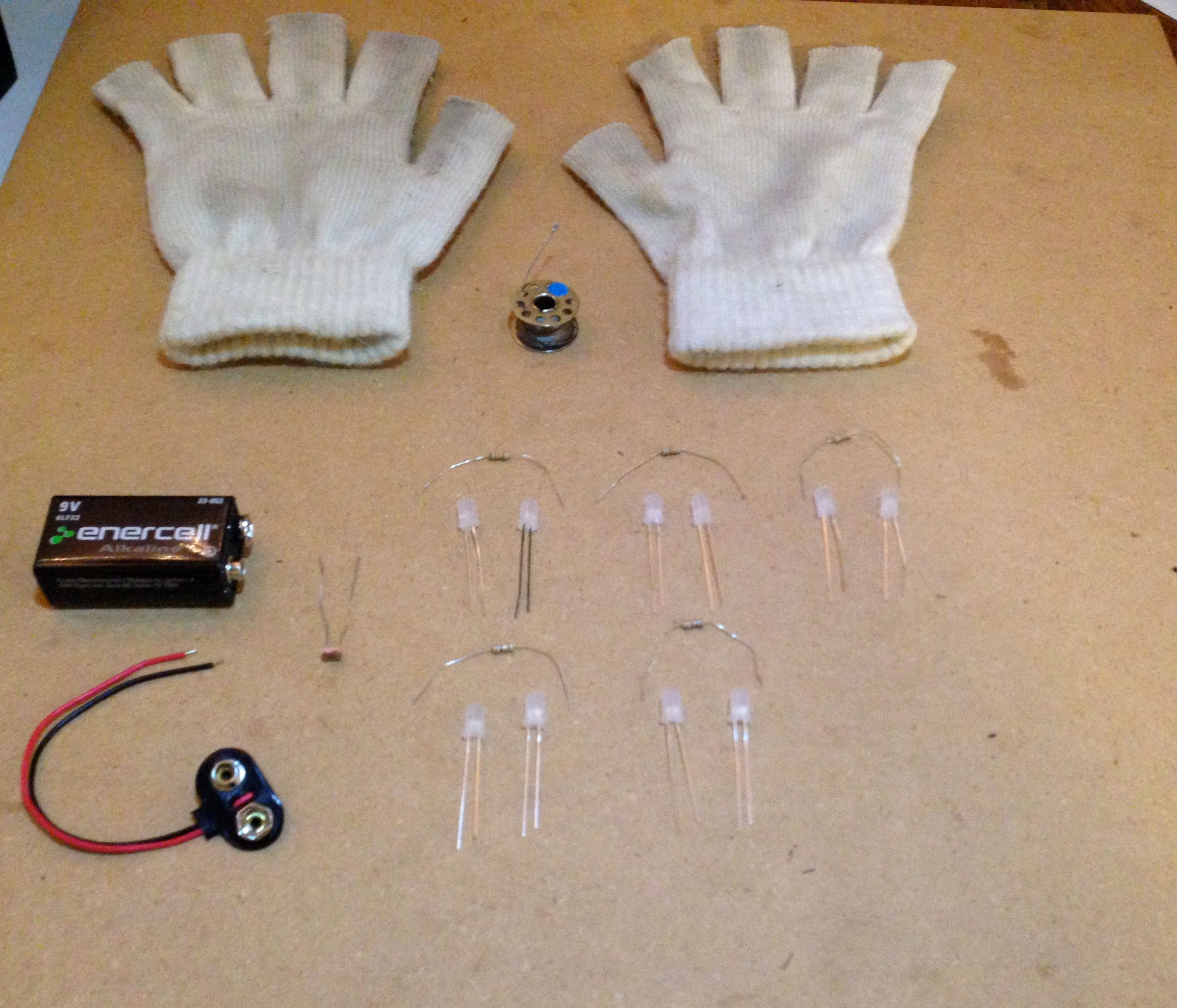 LED Proximity Sensor Glove : 7 Steps - Instructables