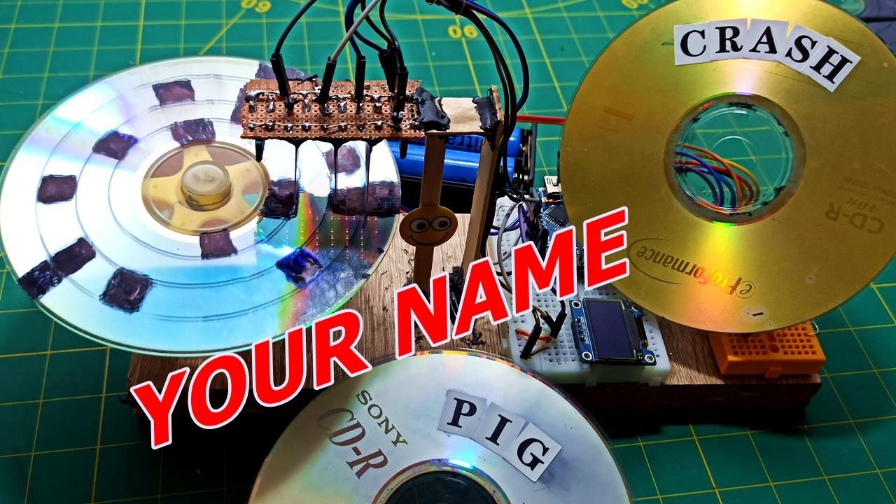 Your Name Hidden in Binary Code Inside the CD! : 5 Steps - Instructables