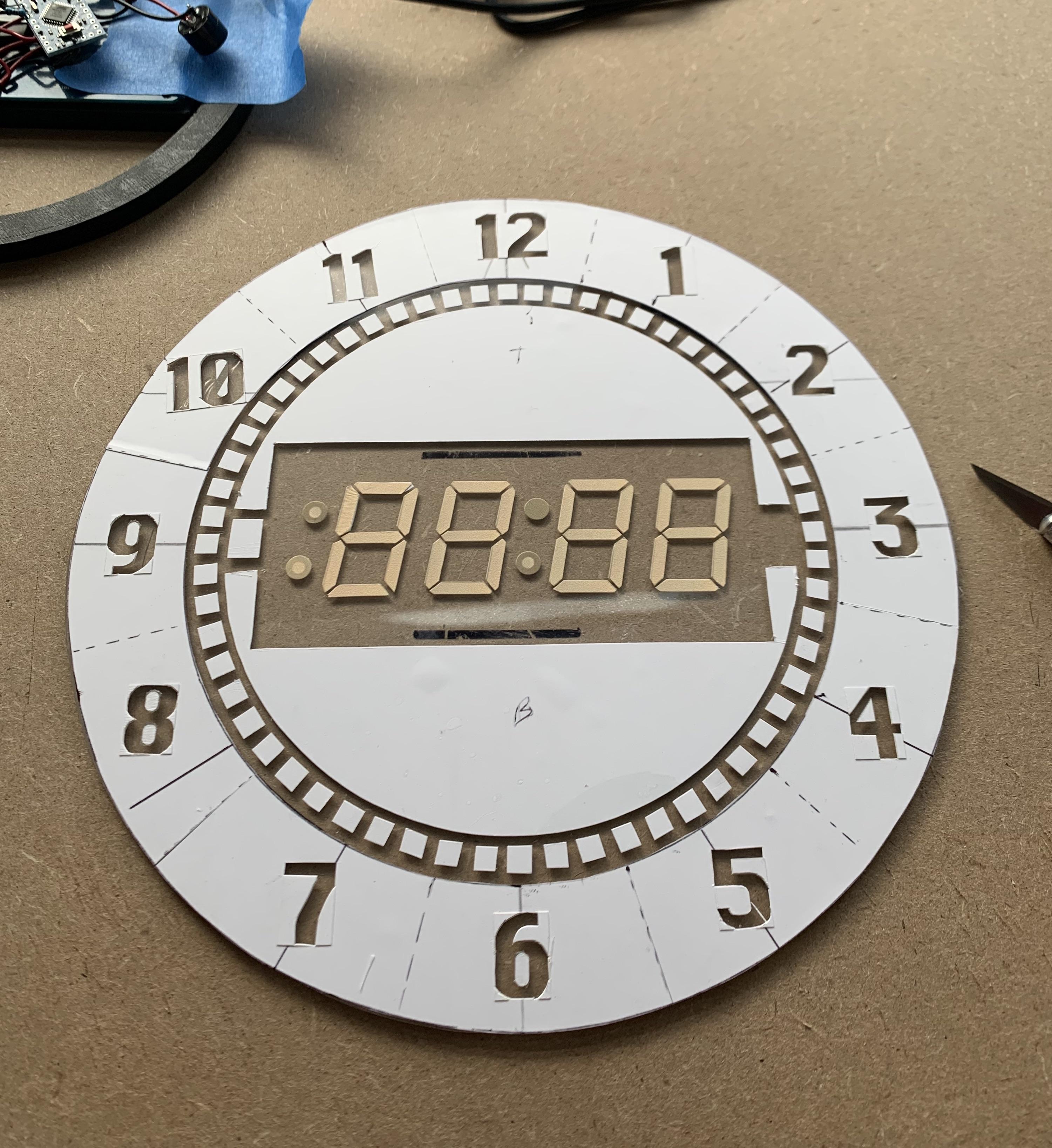 7-Segment NeoPixel Clock With Countdown Timer : 8 Steps (with Pictures ...