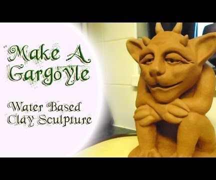 Make & Sculpt a Gargoyle - Water Based Clay Sculpture - Instructables