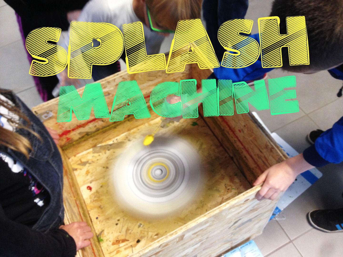 Splash Machine [Spin Art Maker] : 9 Steps (with Pictures) - Instructables