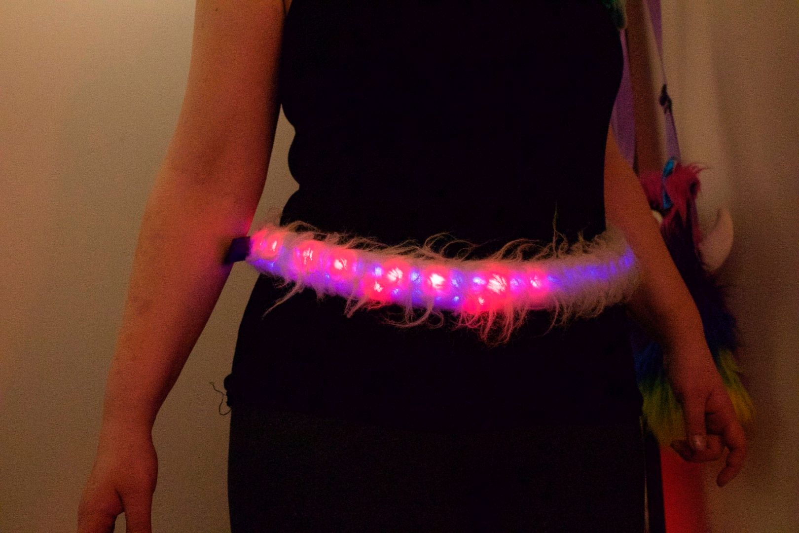 Interactive Fuzzy LED Belt : 8 Steps (with Pictures) - Instructables