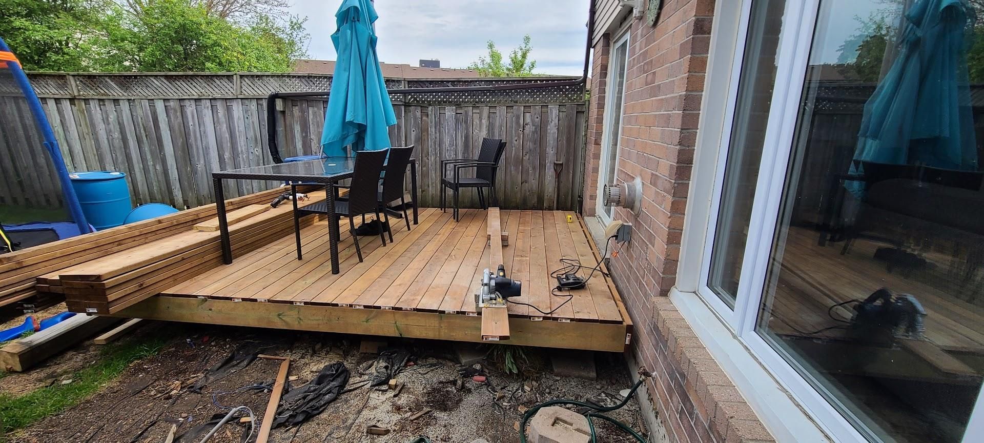 10' X 12' Backyard Deck : 8 Steps (with Pictures) - Instructables
