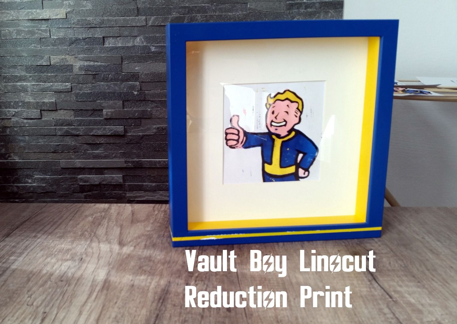 Fallout Linocut Reduction Print : 3 Steps (with Pictures) - Instructables