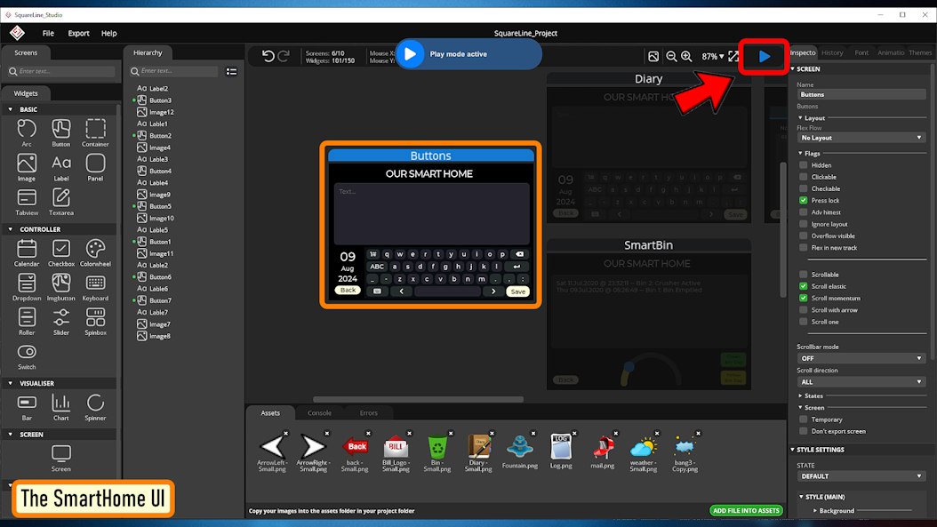 ESP Terminal With 3.5" SPI Capacitive Touch Display : 10 Steps ...