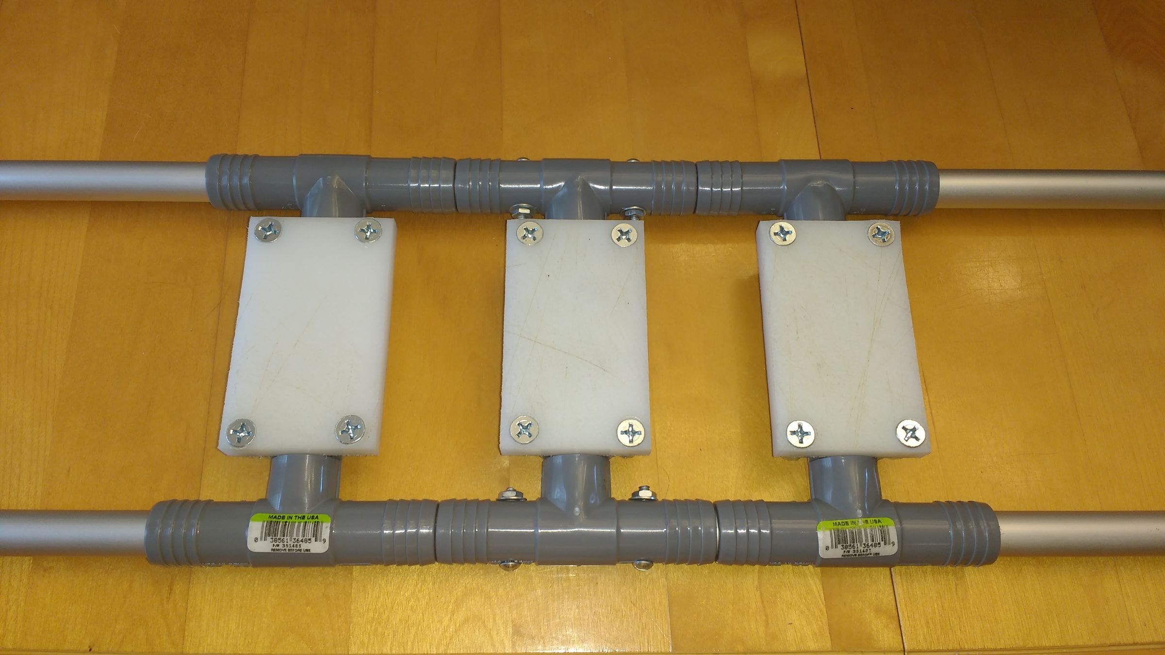 Fishing Rod Wrapping Jig Made From Crutches & HDPE Cutting Board : 8 ...