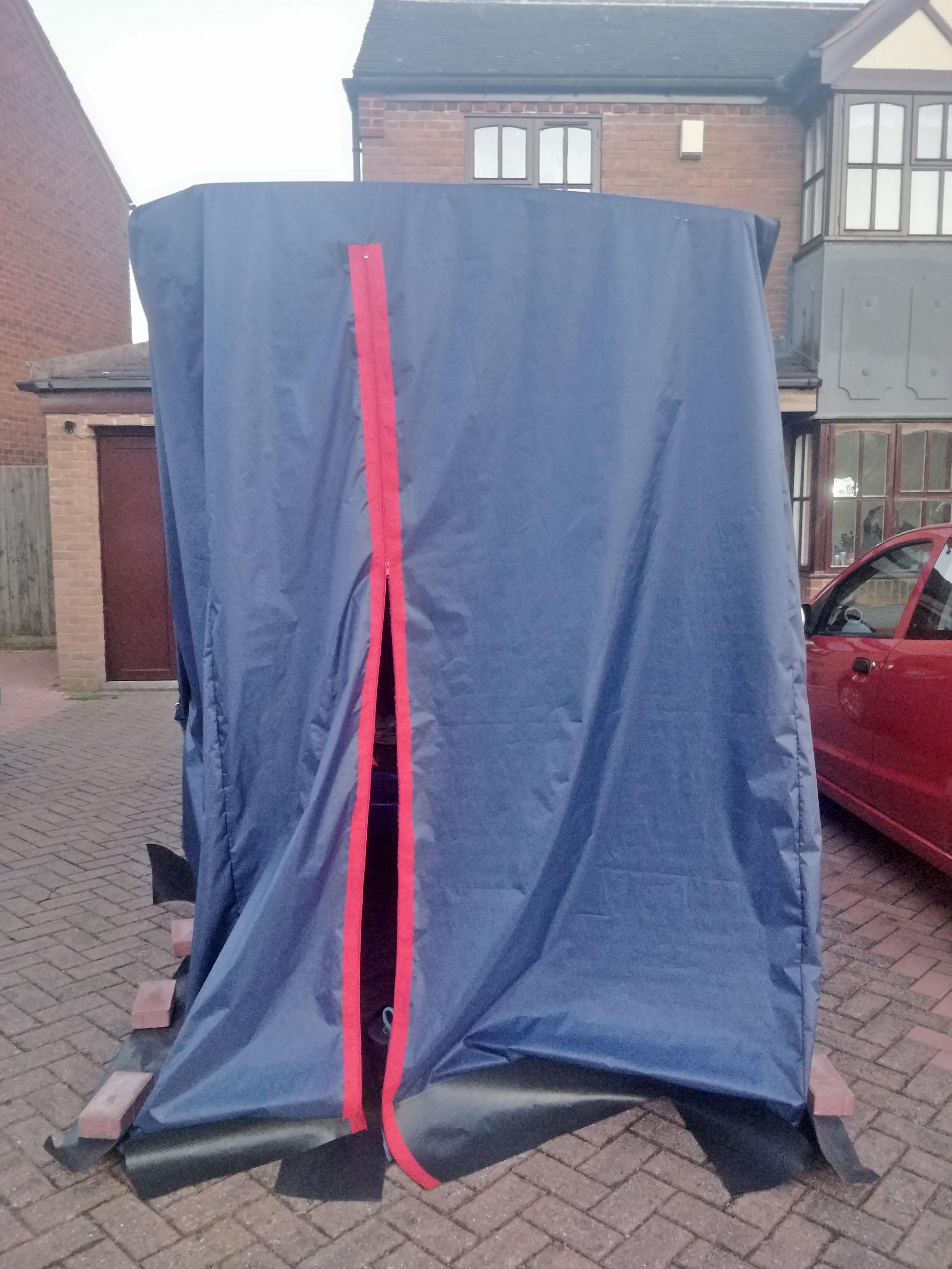 Boot Tent /packashack /carannex /changing Tent : 10 Steps - Instructables