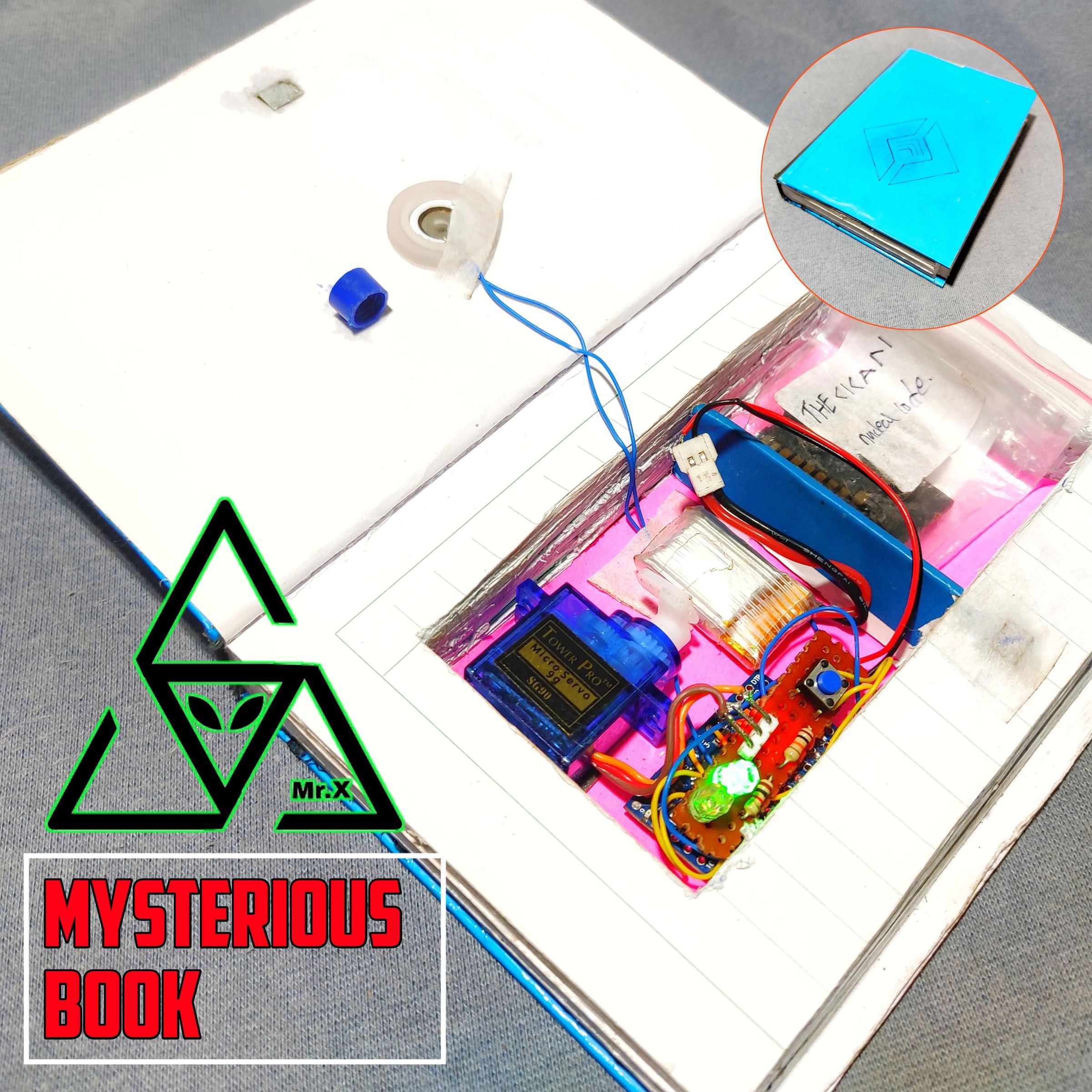 Mysterious BOOK With Secret Knock Lock : 11 Steps (with Pictures ...