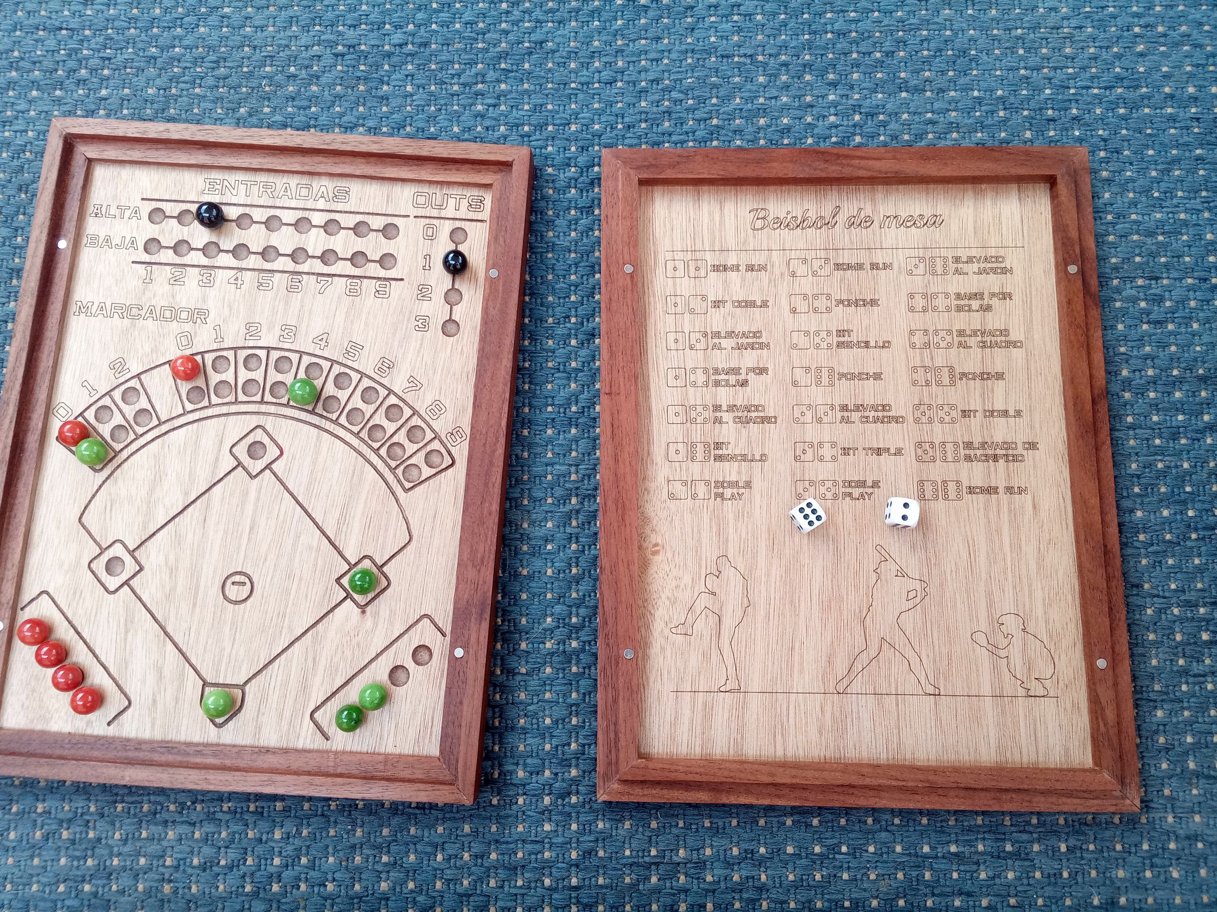 Let´s Play Ball ! Build Yourself a Heirloom Tabletop Game! : 8 Steps ...