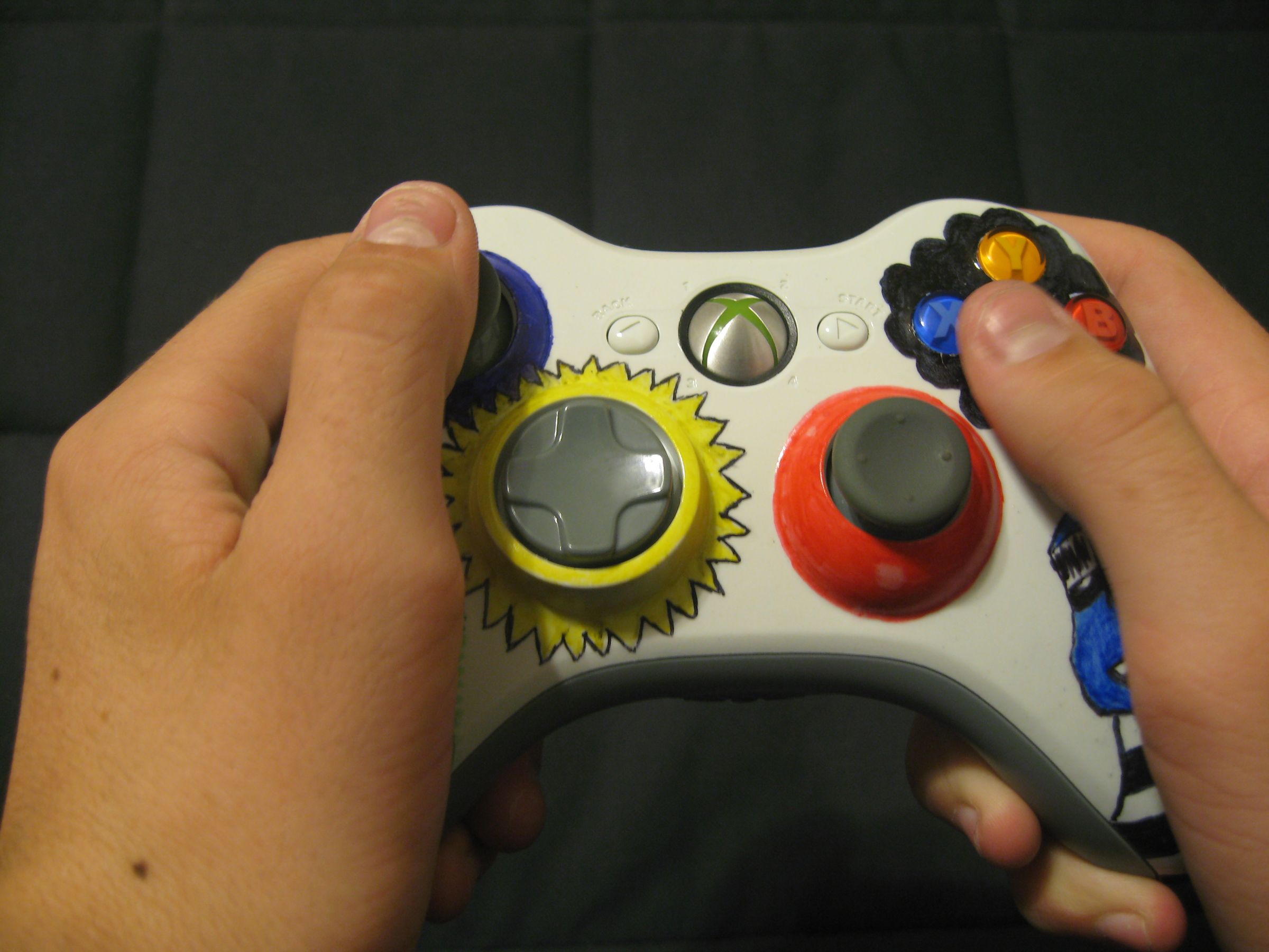 Xbox 360 Controller Sharpie Ontwerpen