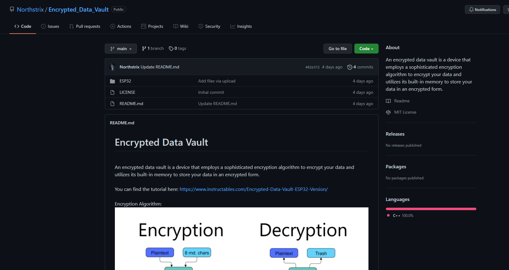 Encrypted Data Vault: ESP32 Version : 16 Steps - Instructables