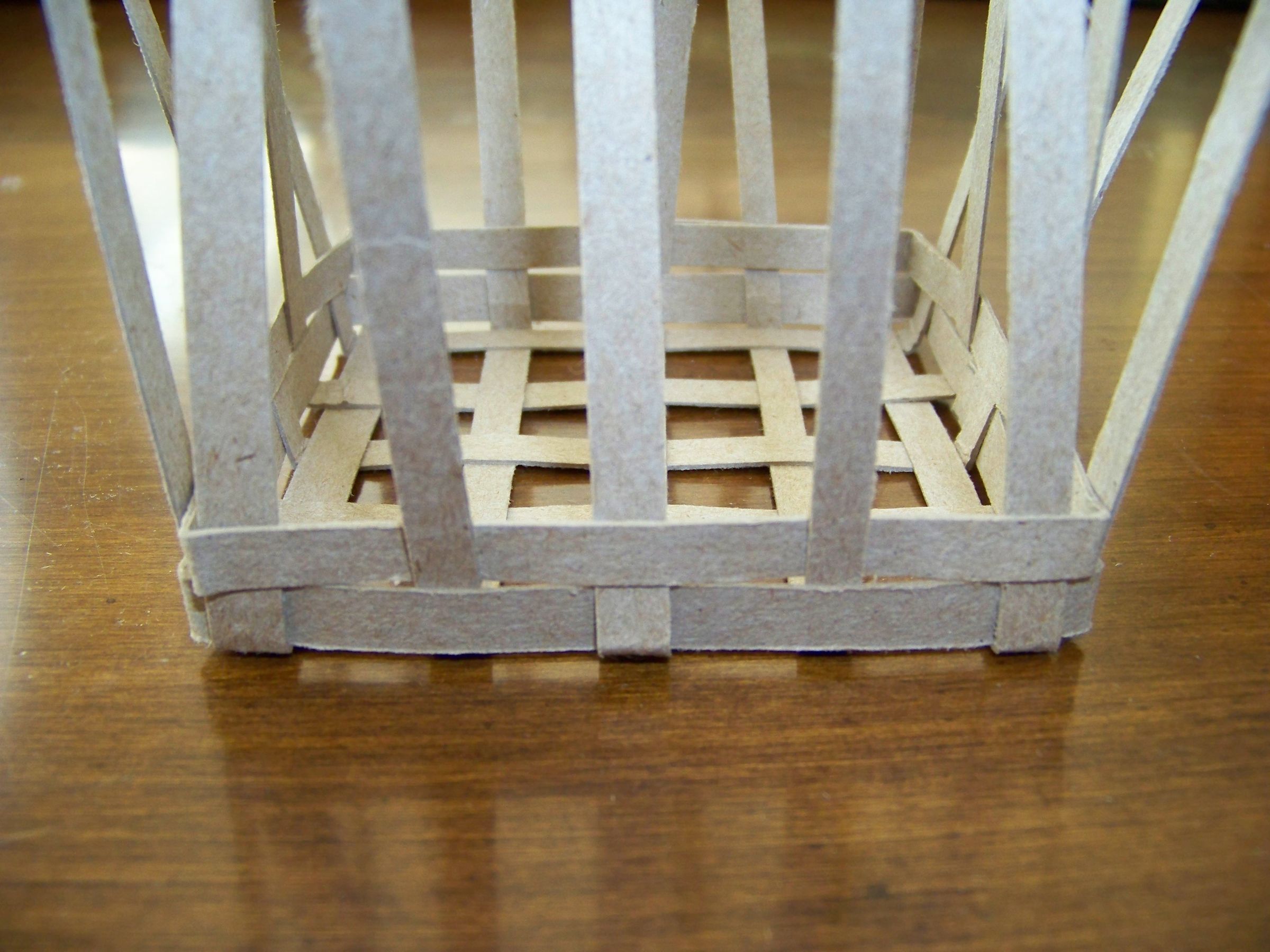 Cardboard Square Basket : 11 Steps - Instructables