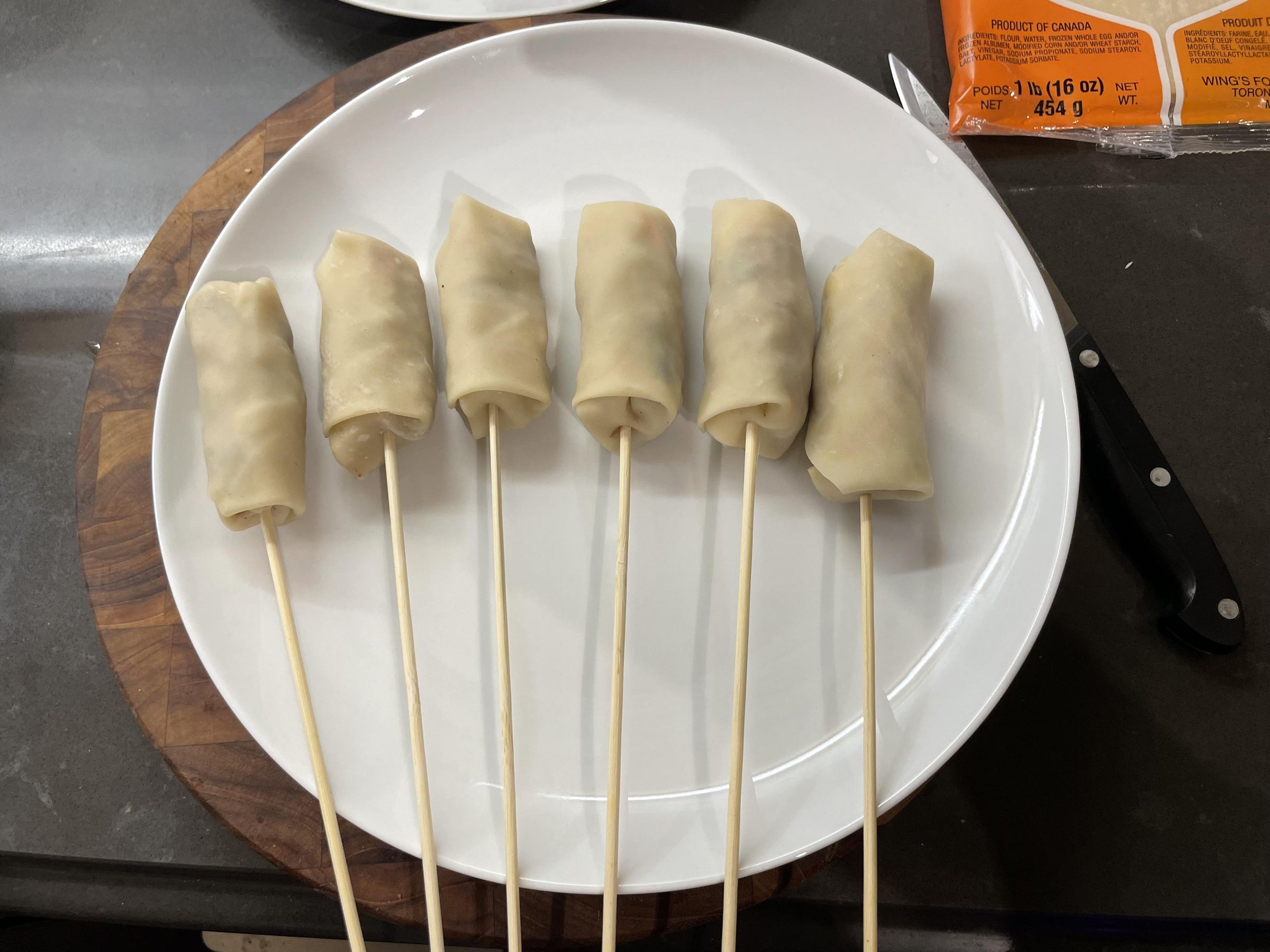 "Jerk Chicken Mini Eggrolls on a Stick" or "How I Changed a Takeout ...